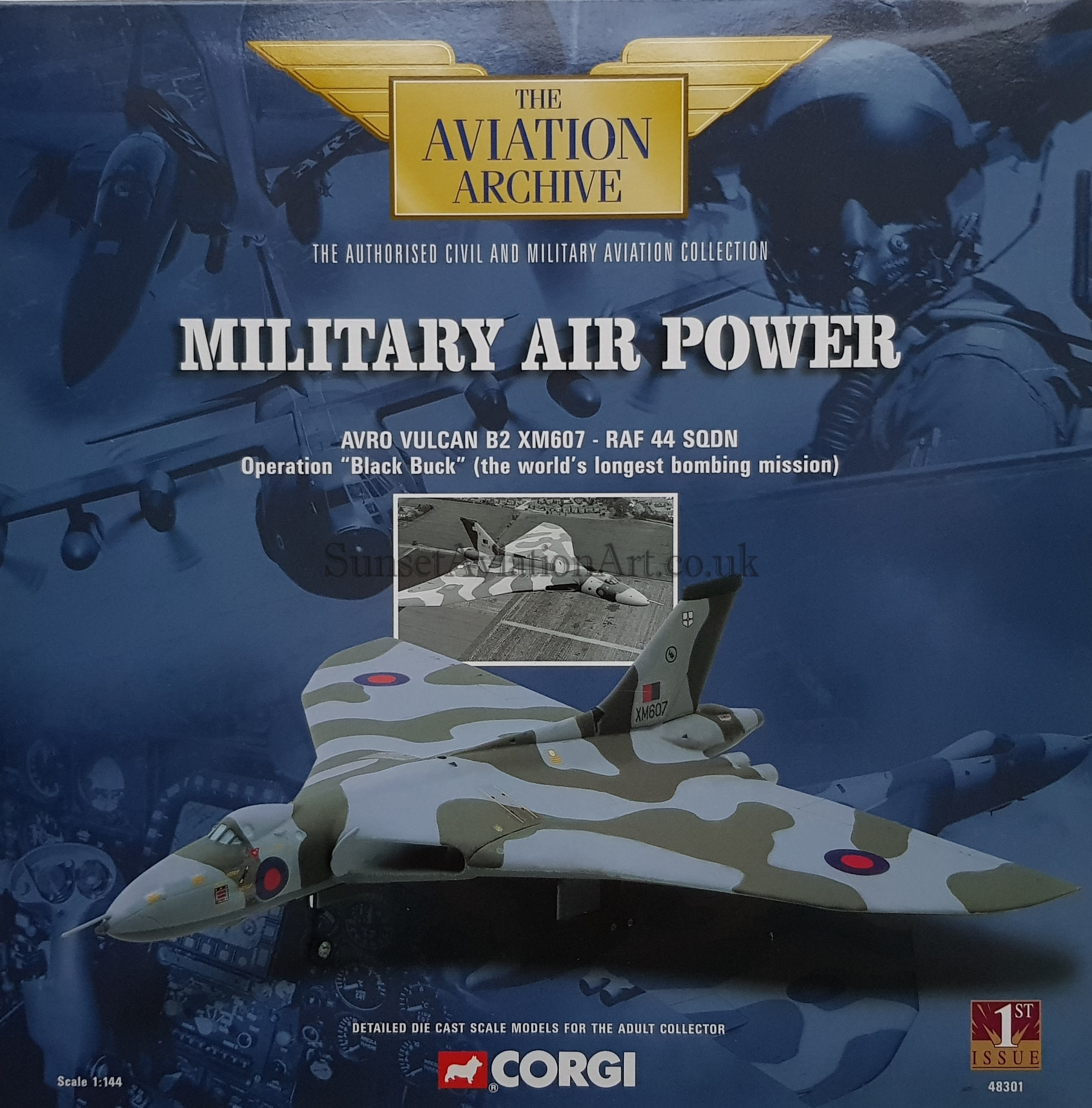 Corgi 48301 Avro Vulcan The Avation Archive Military Air Power