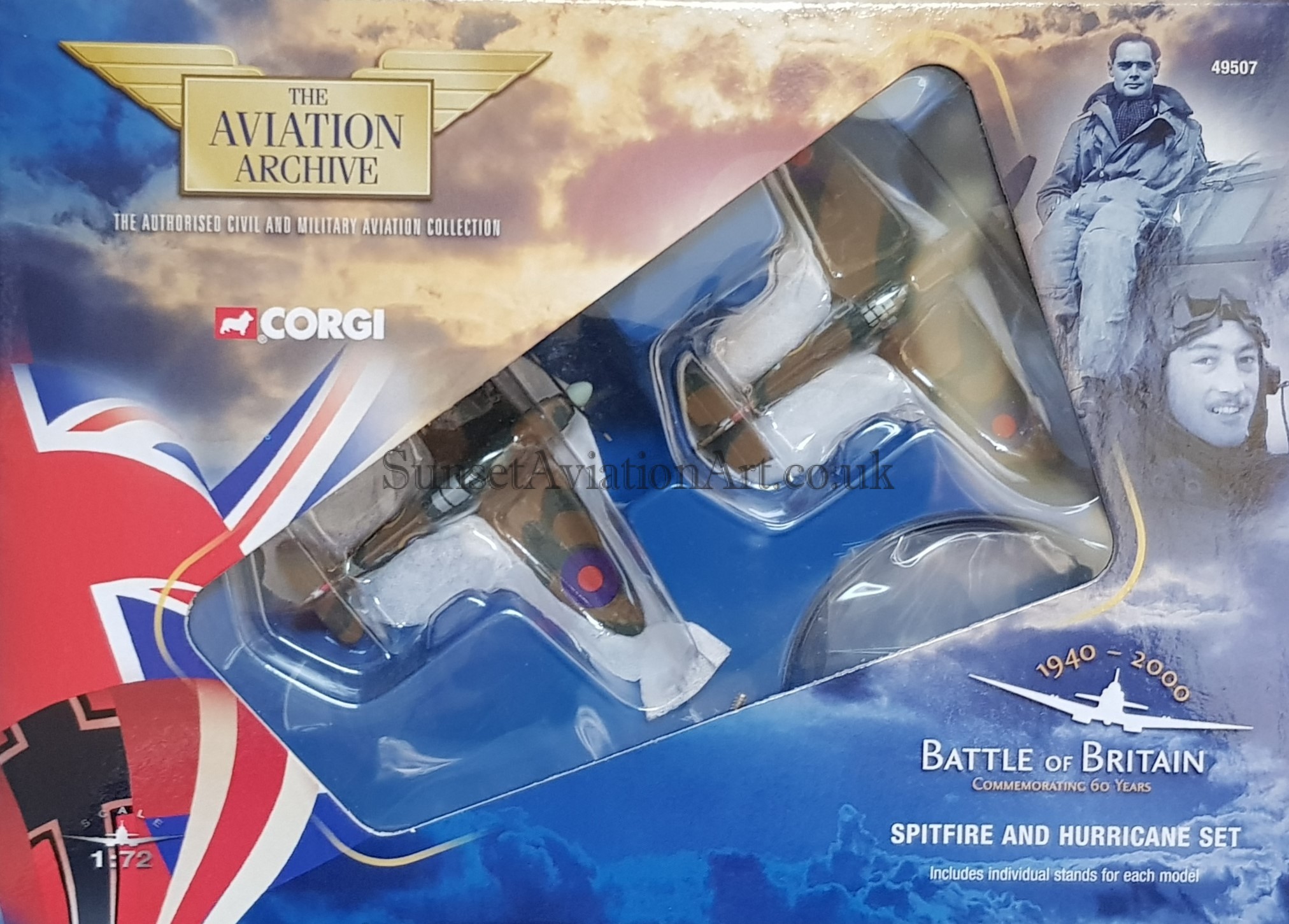 49507 Corgi Spitfire & Hurricane set Battle of Britain