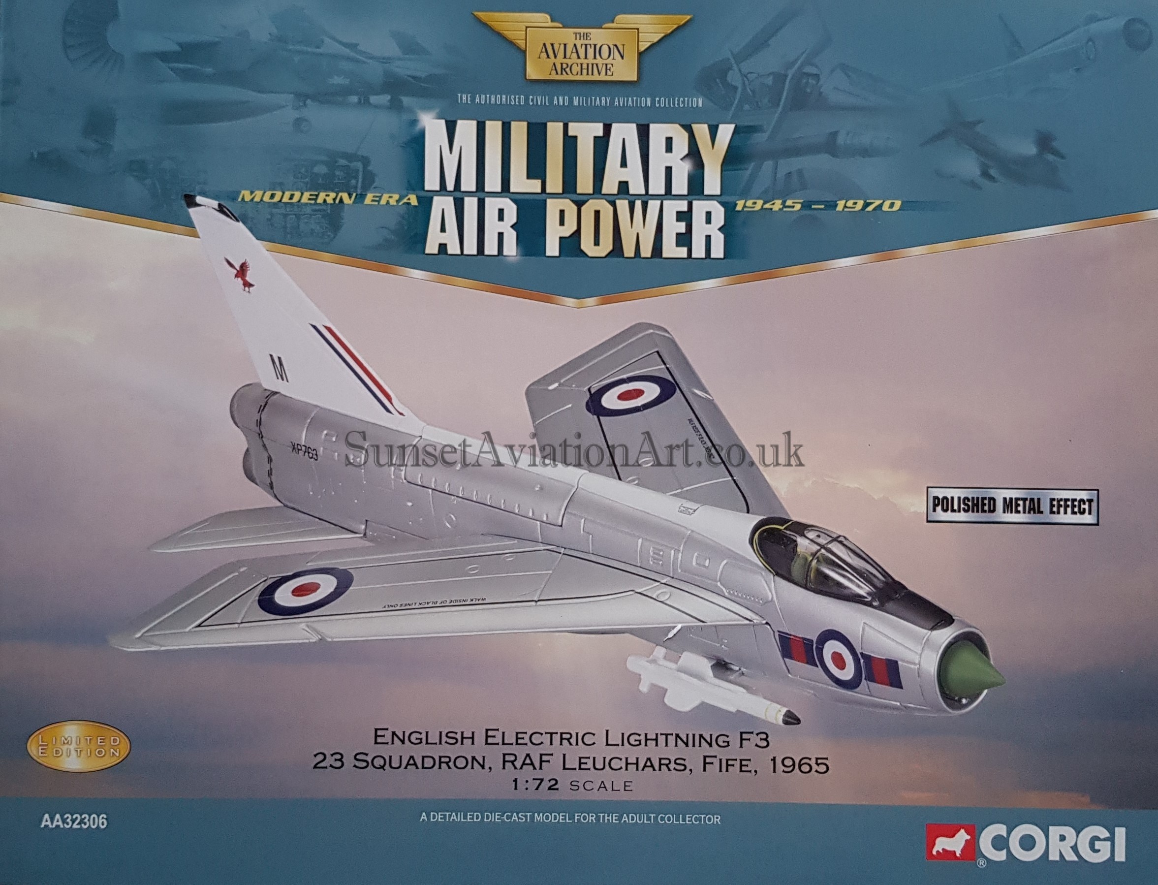 Corgi AA32306 Lightning 1:72 die-cast scale model