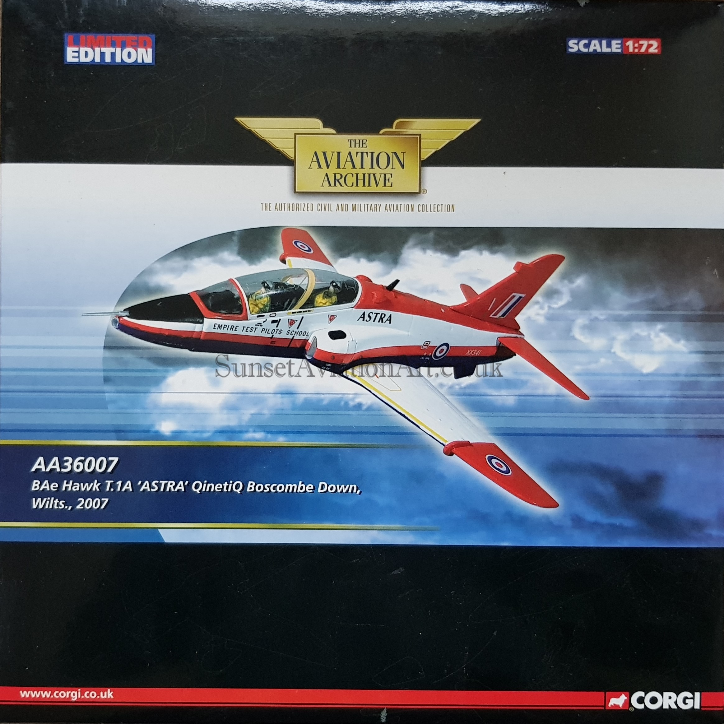 Corgi AA36007 BAE Hawk T.1A 'Astra'