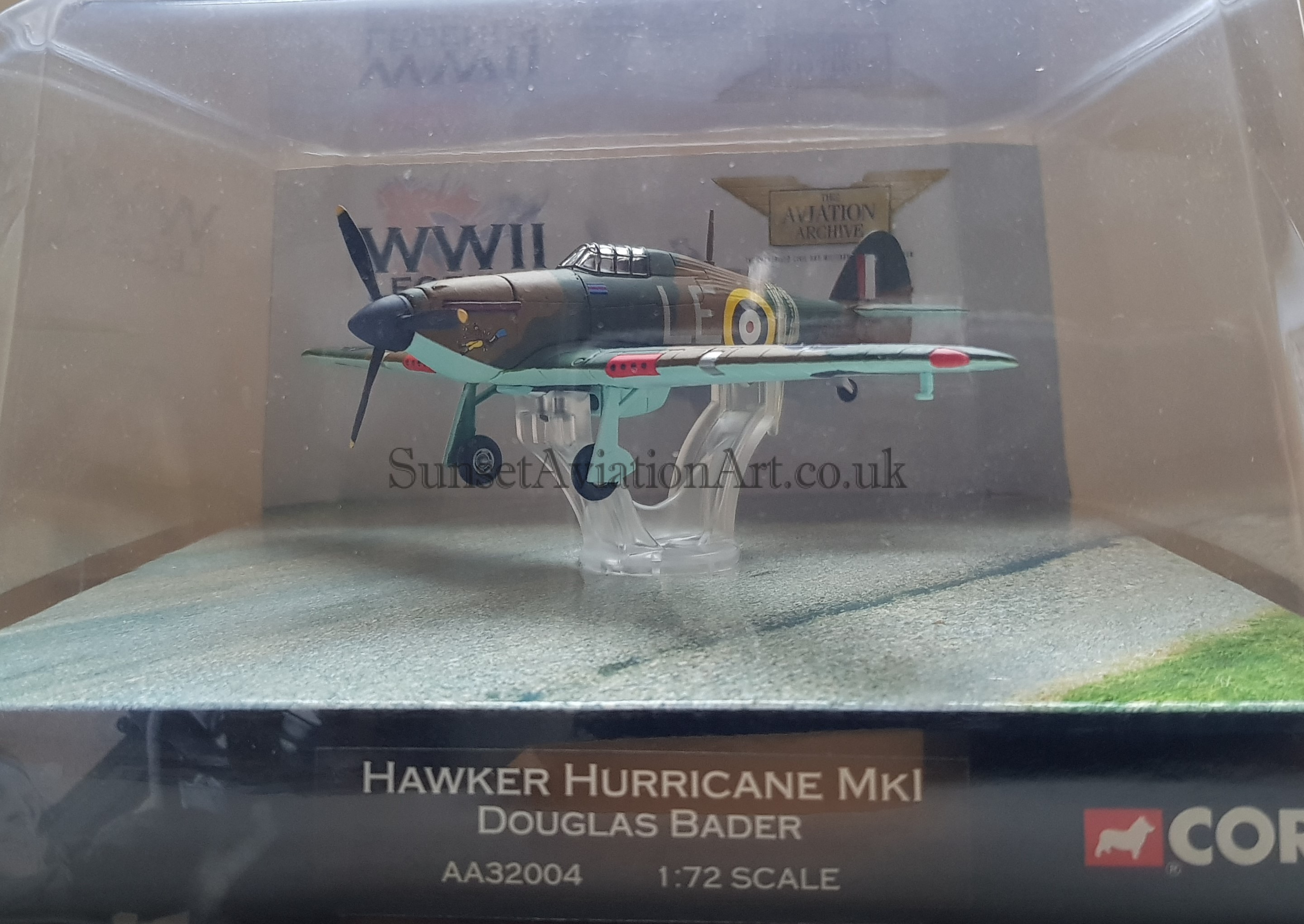 AA32004 Corgi Hawker Hurricane 1:72 scale die-cast model