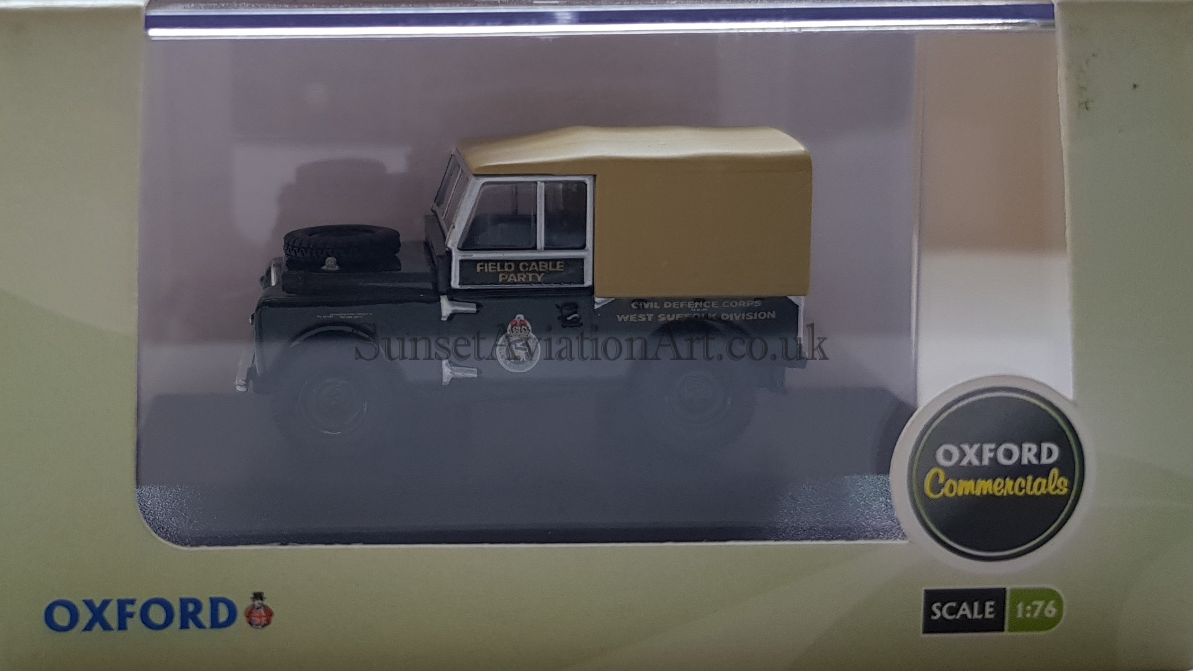 76LAN188008 Land Rover Civil Defence Corps Land Rover