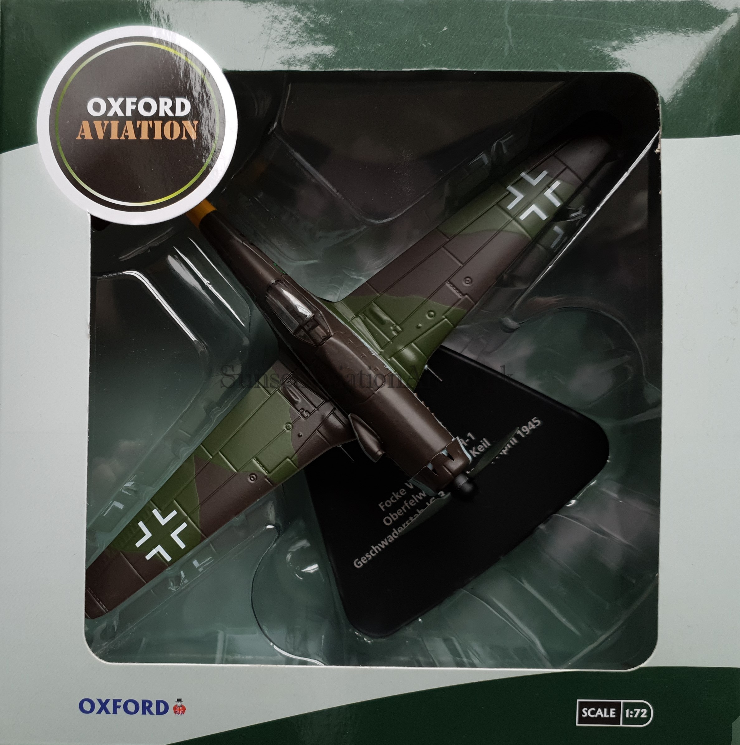 Focke Wulf Ta152 AC028 Oxford Aviation 1:72 scale model