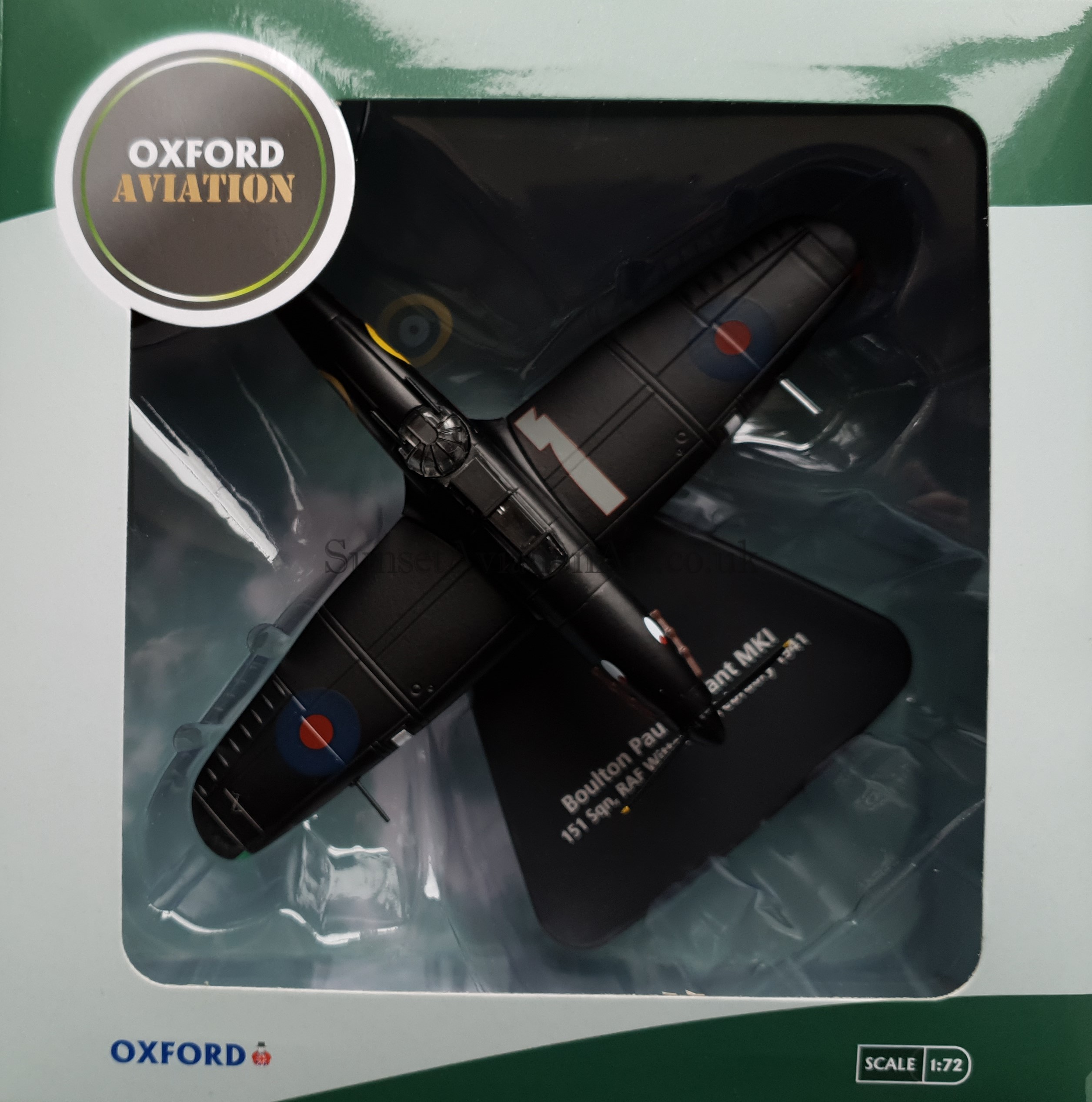 Boulton Paul Defiant MkI AC094 Oxford Aviation 151 Sqn Wittering,