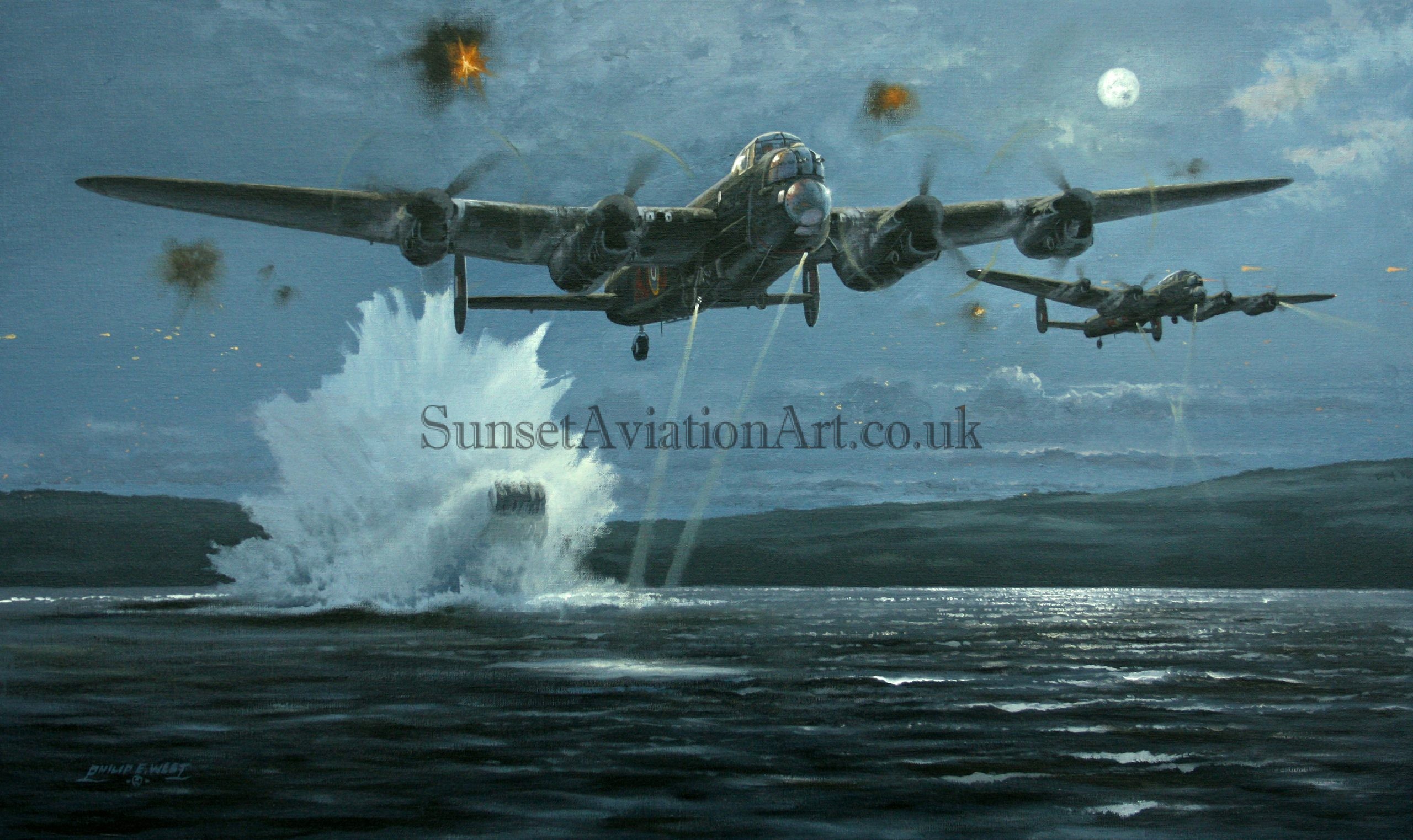 Birthday card Avro Lancaster Dambuster Heroes 617 Sqn RAF