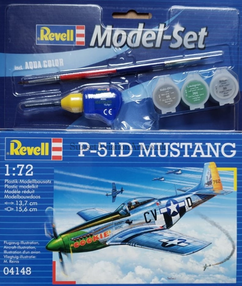 R04148 Revell P51 D Mustang - Sunset Aviation Art