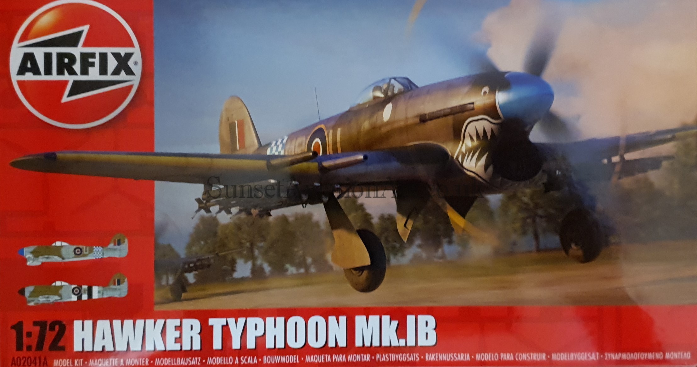 Hawker Typhoon Mk.IB A02041A Airfix - Sunset Aviation Art