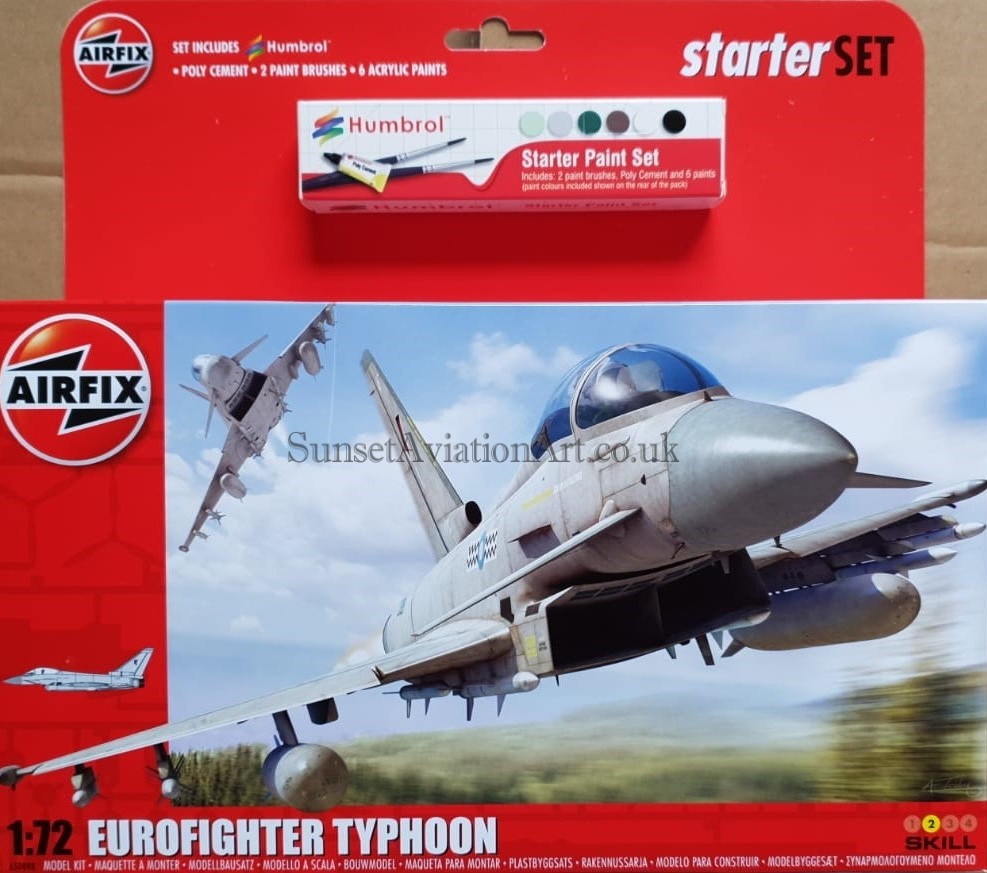 Eurofighter Typhoon AA50098 Airfix - Sunset Aviation Art