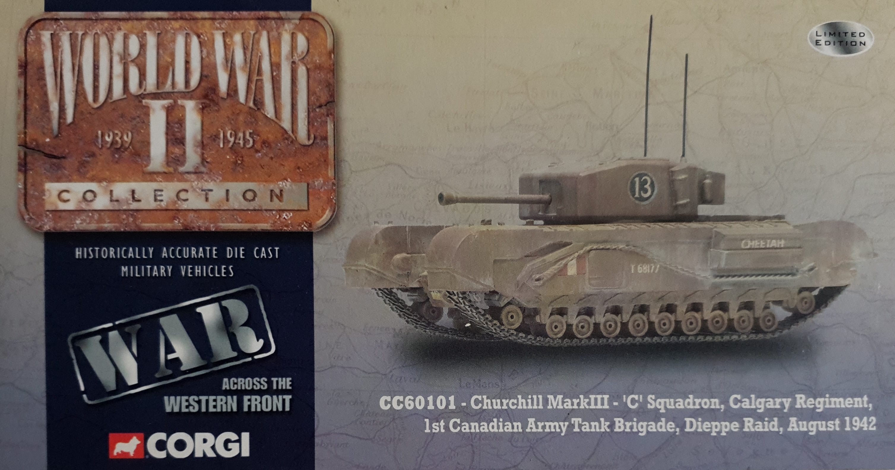 Corgi CC60101 Churchill Mark III Canadian Army Tank Brigade
