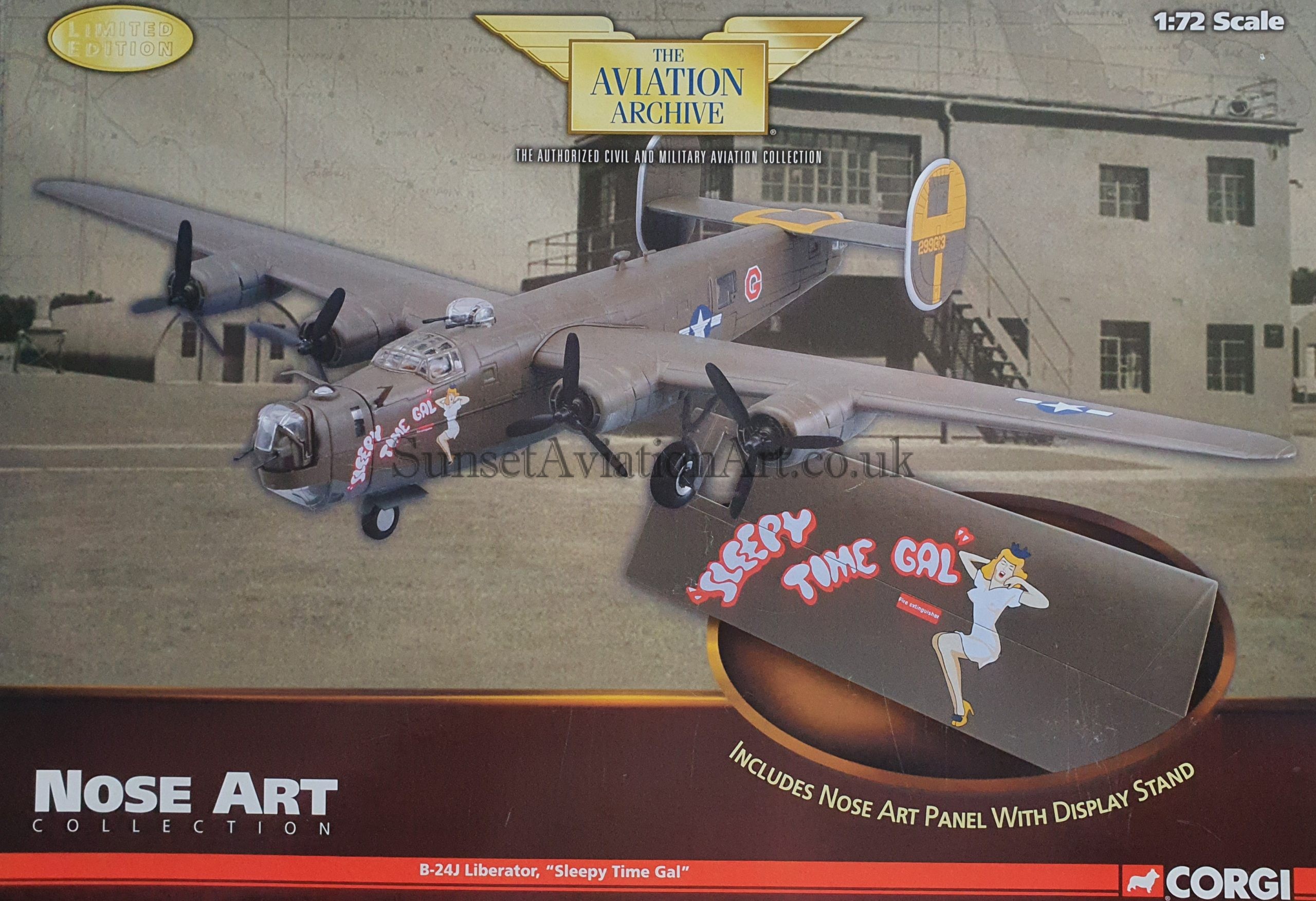 Corgi US34014 B-24J Liberator Sleepy Time Gal 776th Squadron