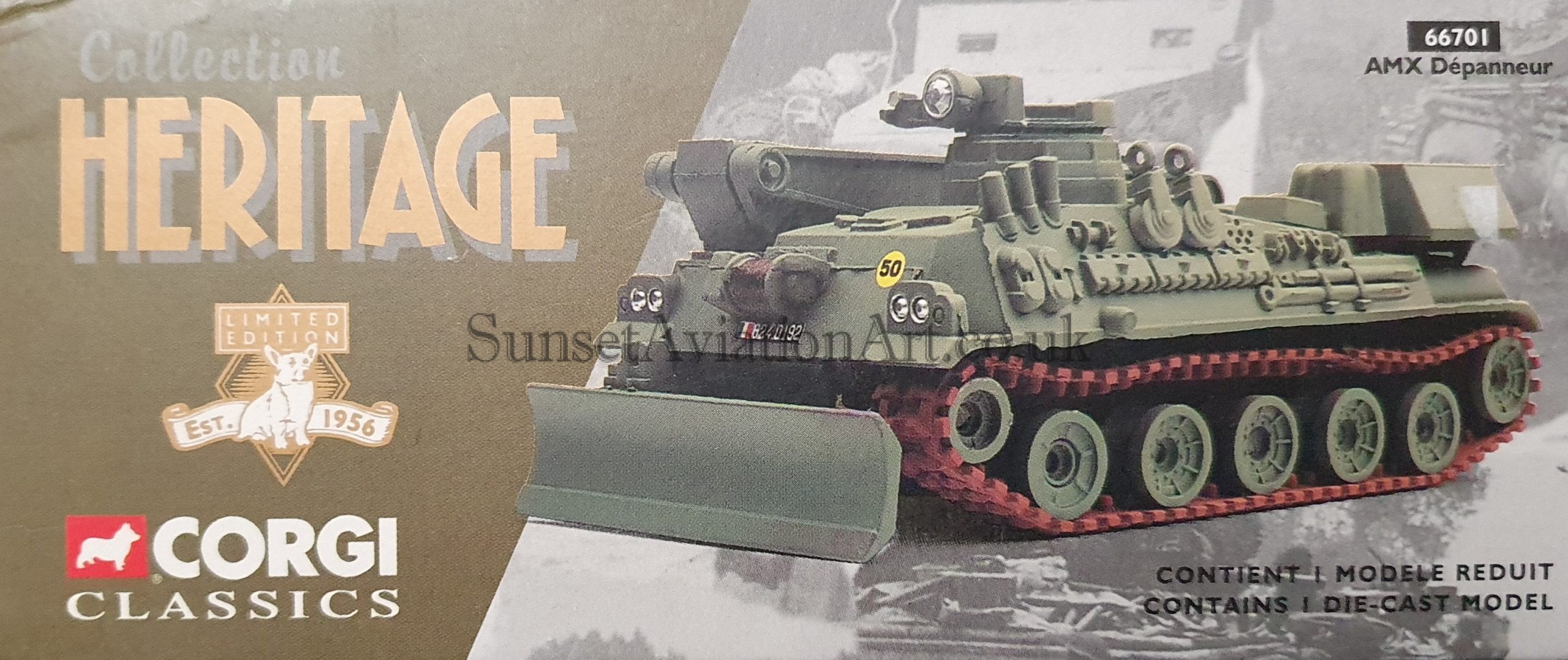 66701 Corgi AMX Depanneur Corgi Classics Heritage Collection