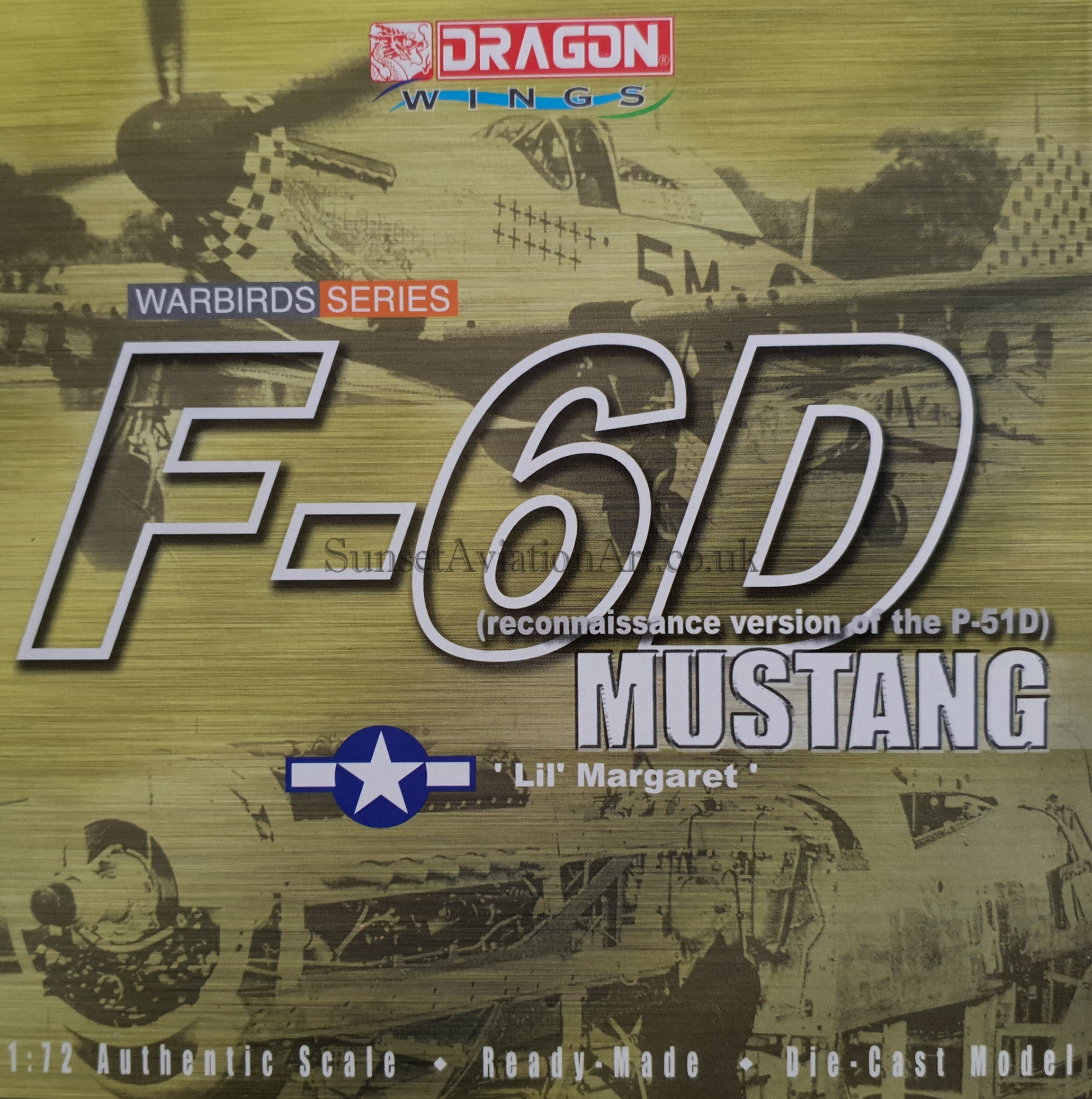 50002 Dragon Wings F-6D Mustang (reconnaissance version)