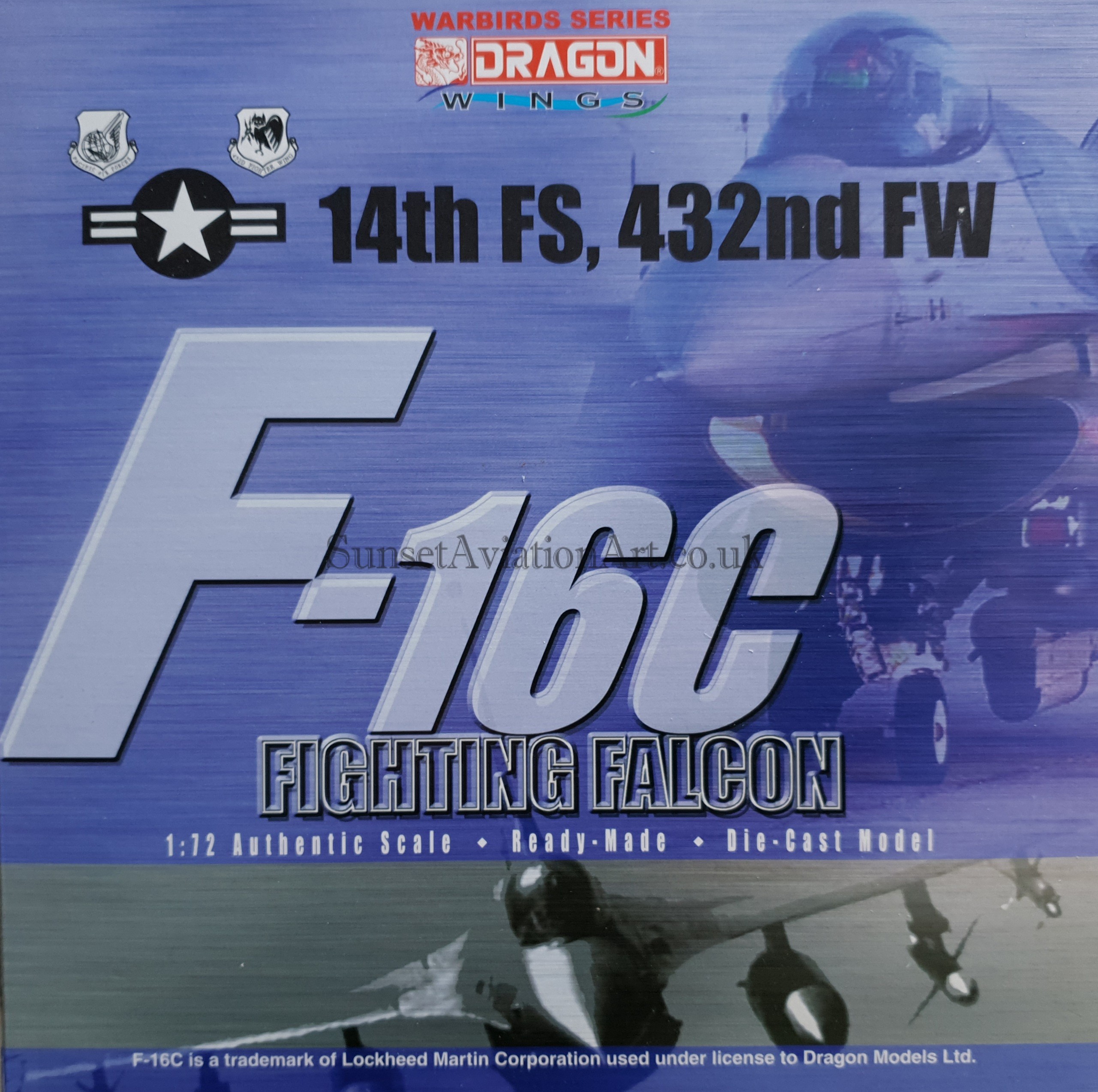 50005-dragon-wings-f-16c Fighting Falcon 14th FS 432nd FW