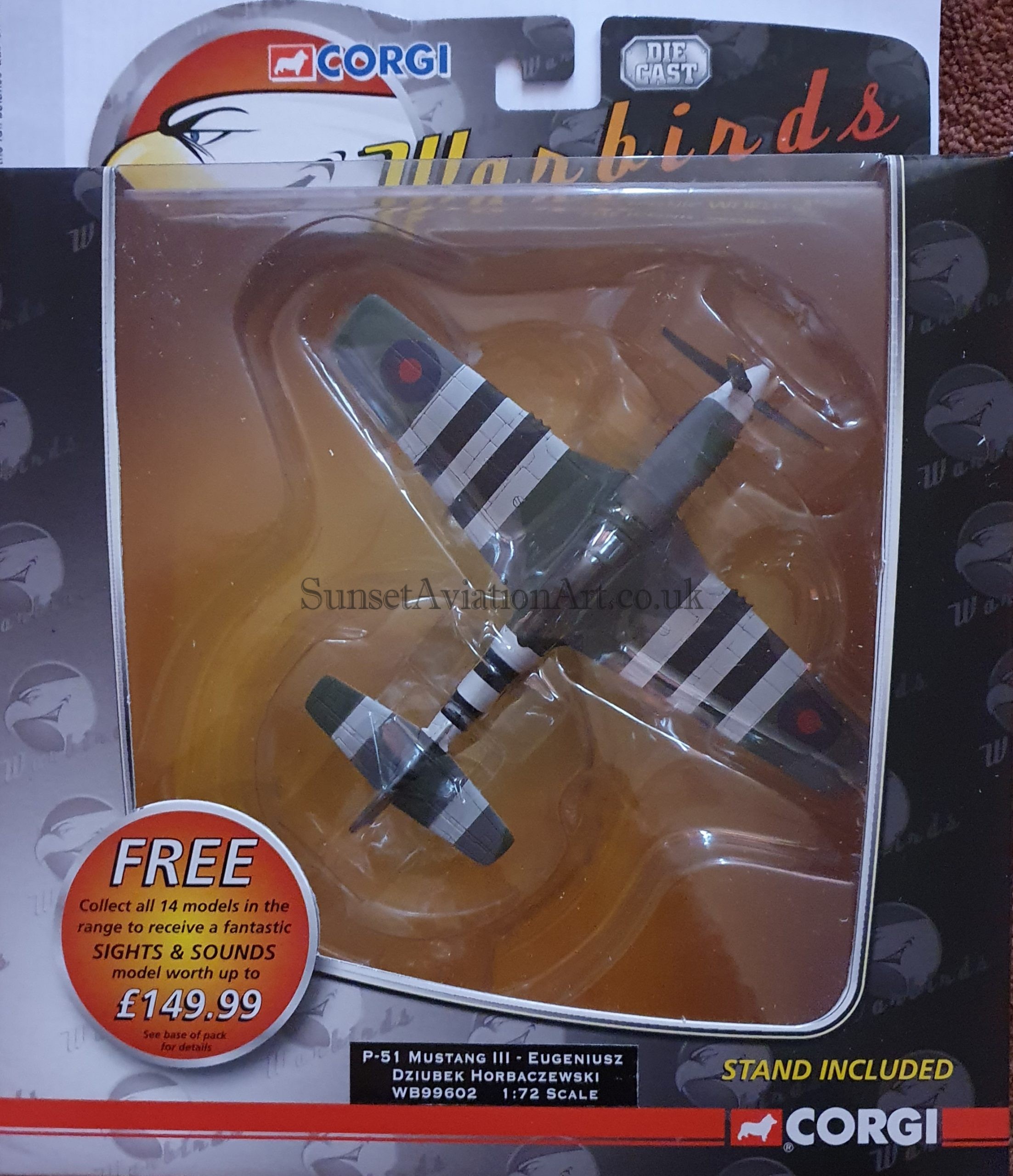 Corgi WB99602 P-51 Mustang IIIEugeniusz Dziubek Horbaczewski