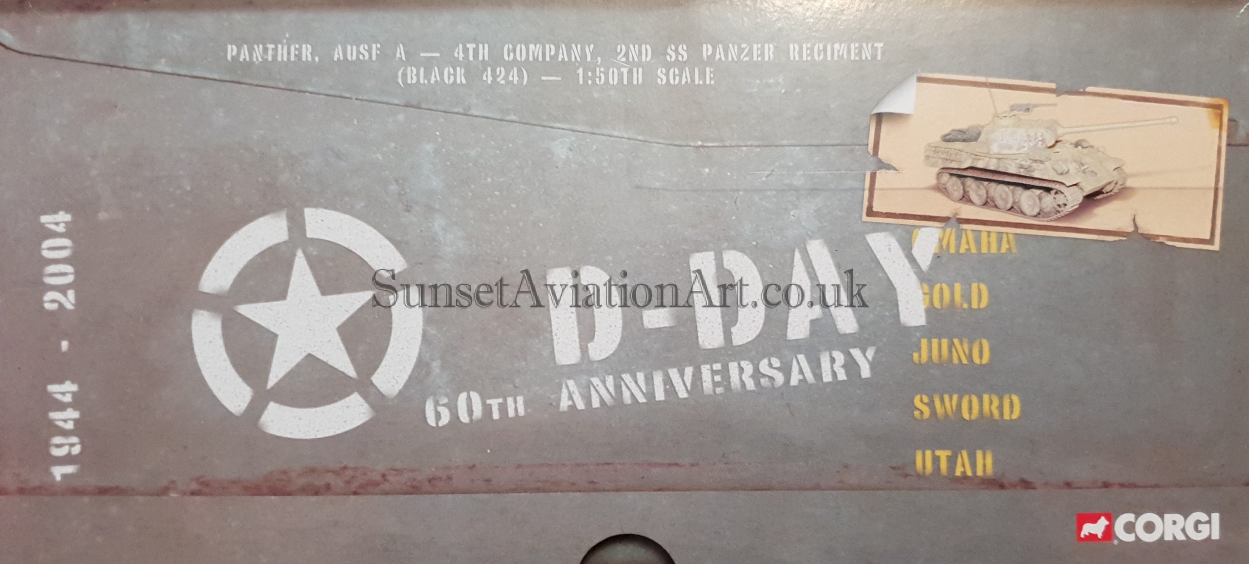 US60204 Corgi Panther A - 4th Company 2nd SS Panzer Regiment