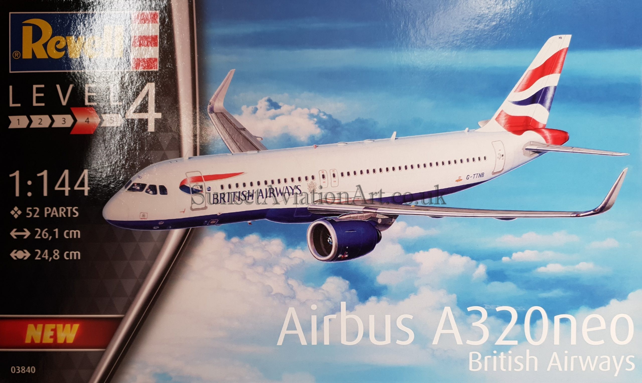 03840 Revell Airbus A320 neo British Airways