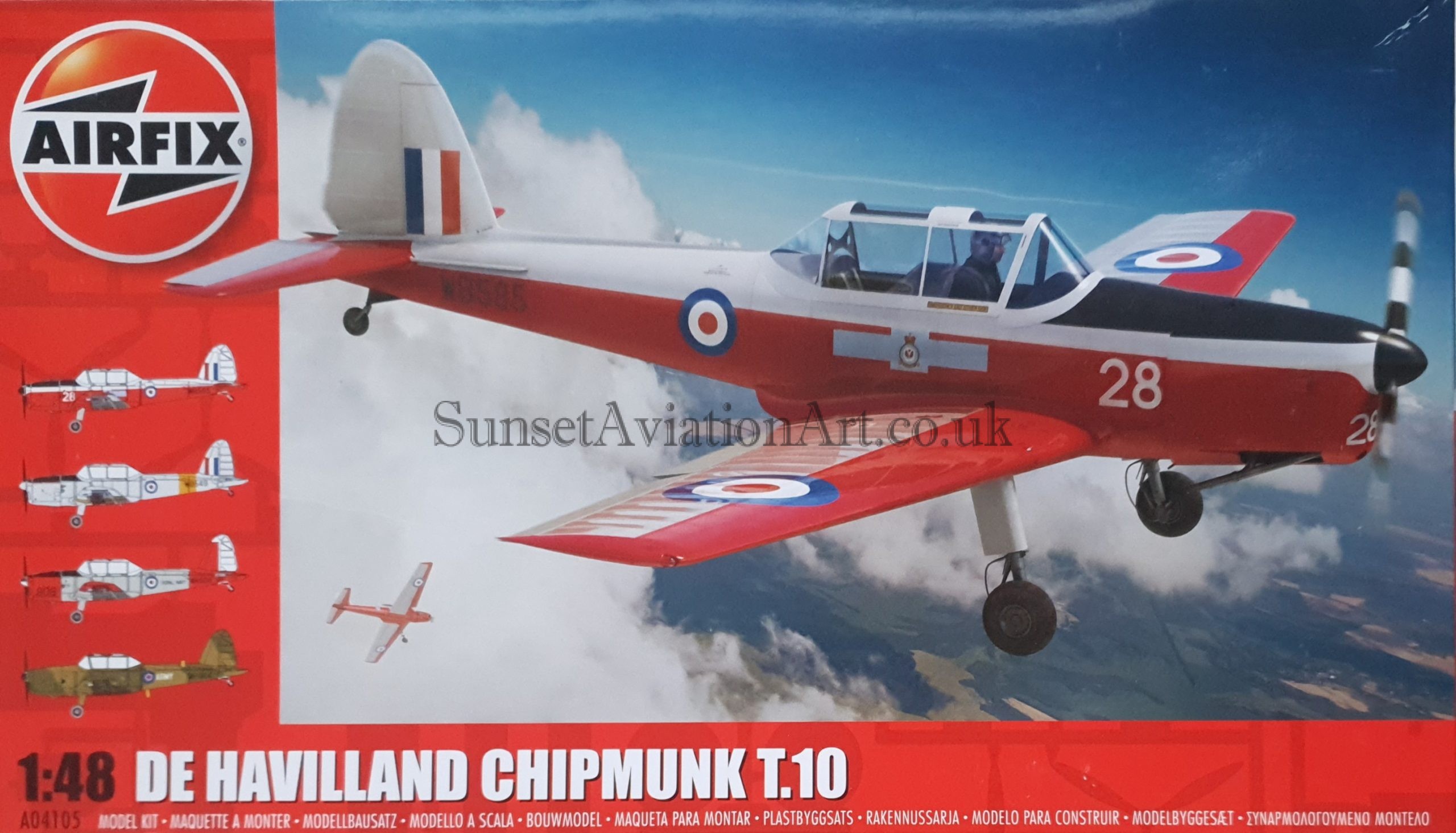 Airfix A04105 de Havilland Chipmunk T.10 No. 2 Flying School