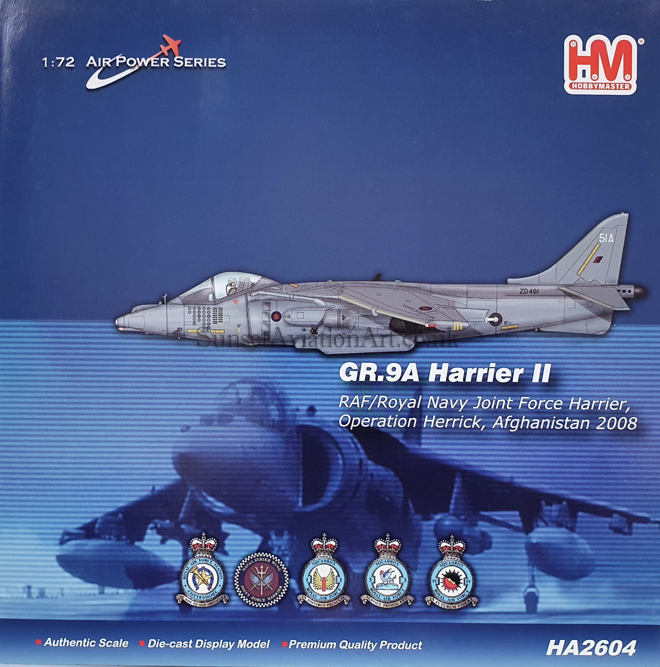 HA2604 Hobbymaster GR.9A Harrier II RAF/Royal Navy