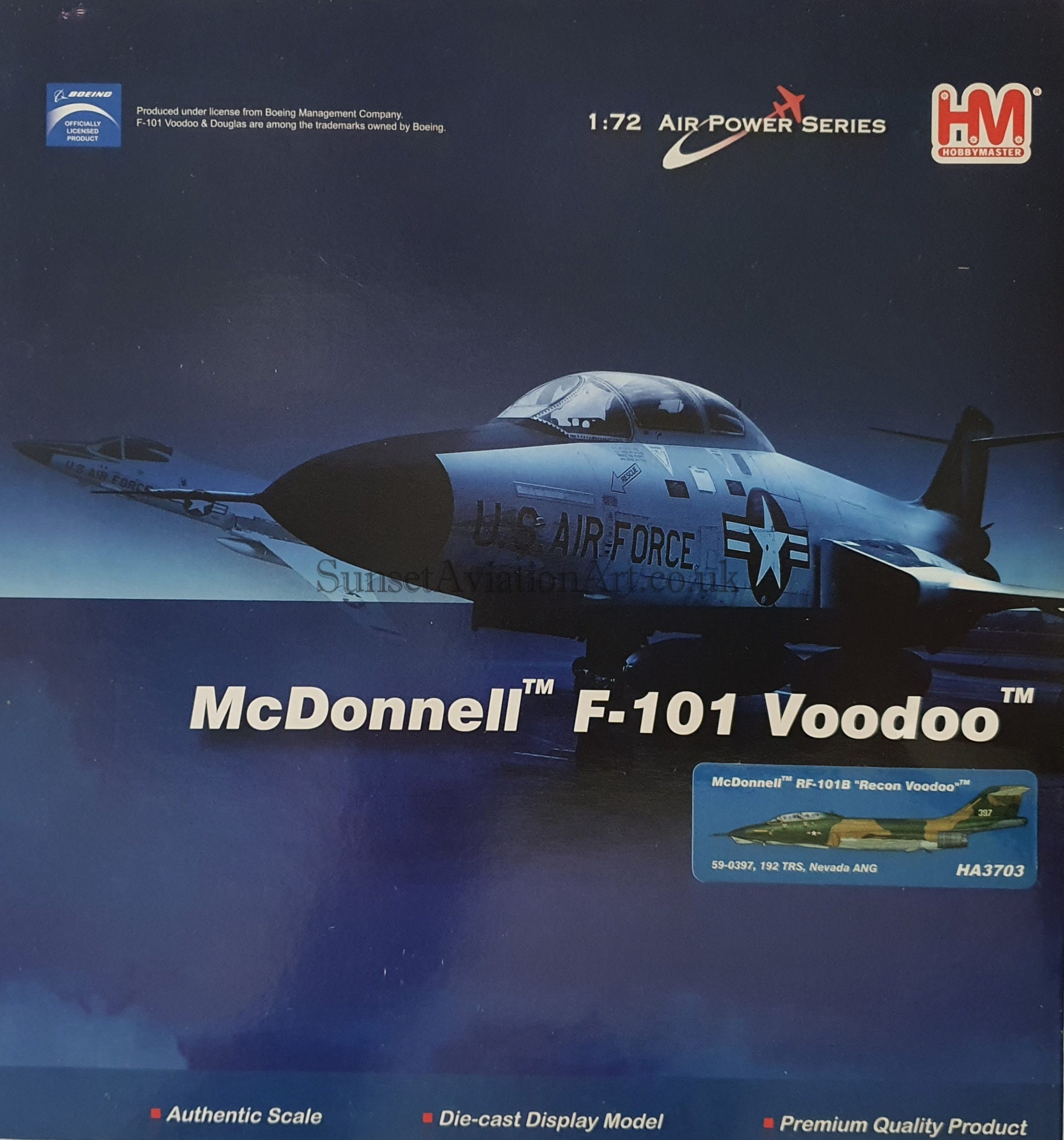 HA3703 McDonnell F-101 Voodoo RF-101B "Recon Voodoo