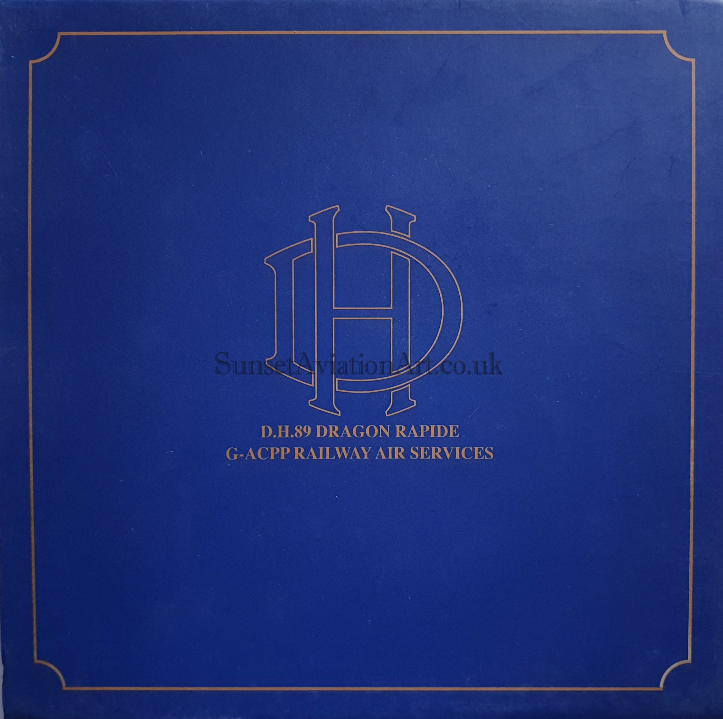 72DR006 Oxford D.H.89 Dragon Rapide G-ACPP Railway Services