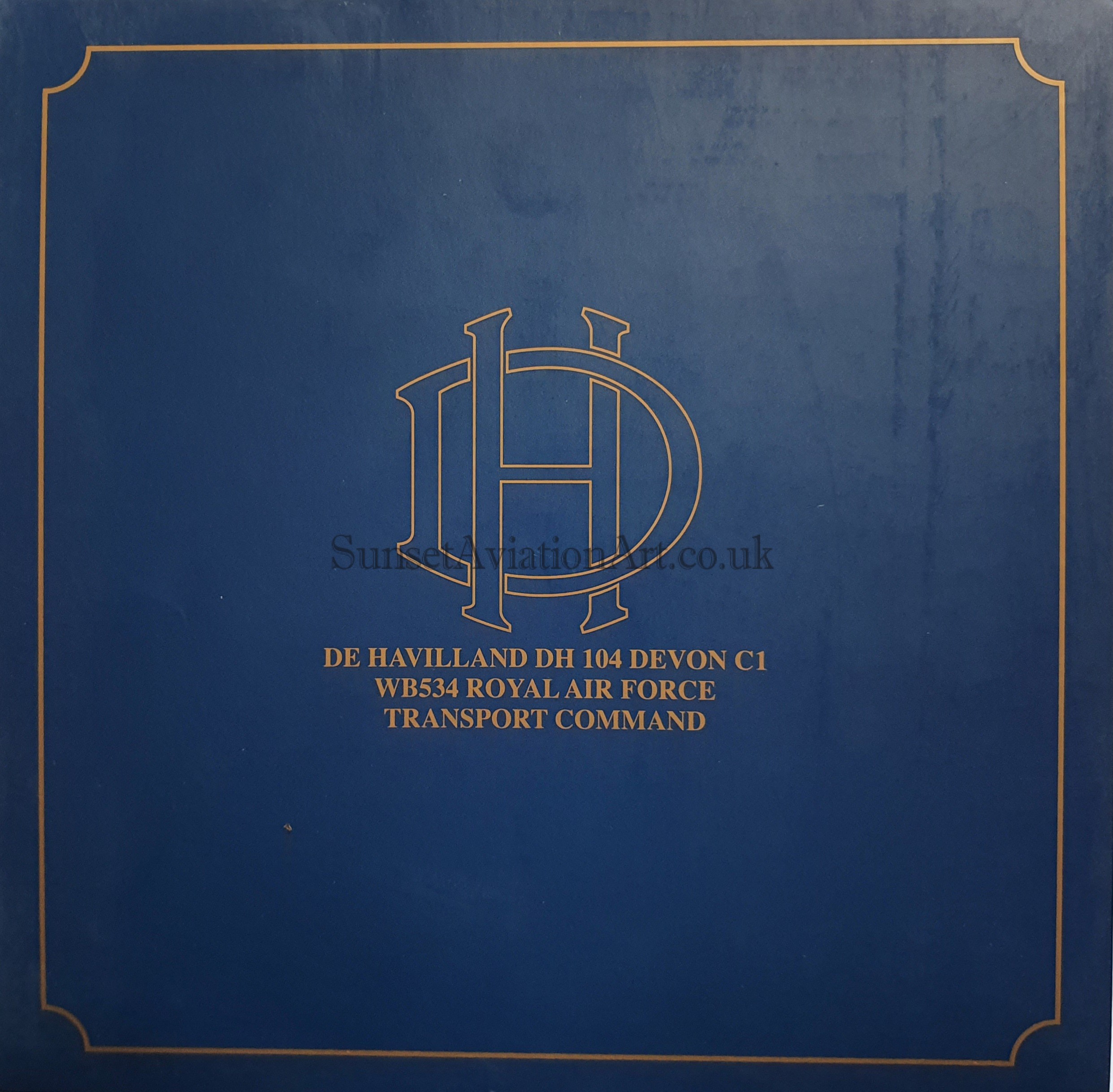 72DV005 Oxford de Havilland DH 104 Devon C1 WB534 RAF