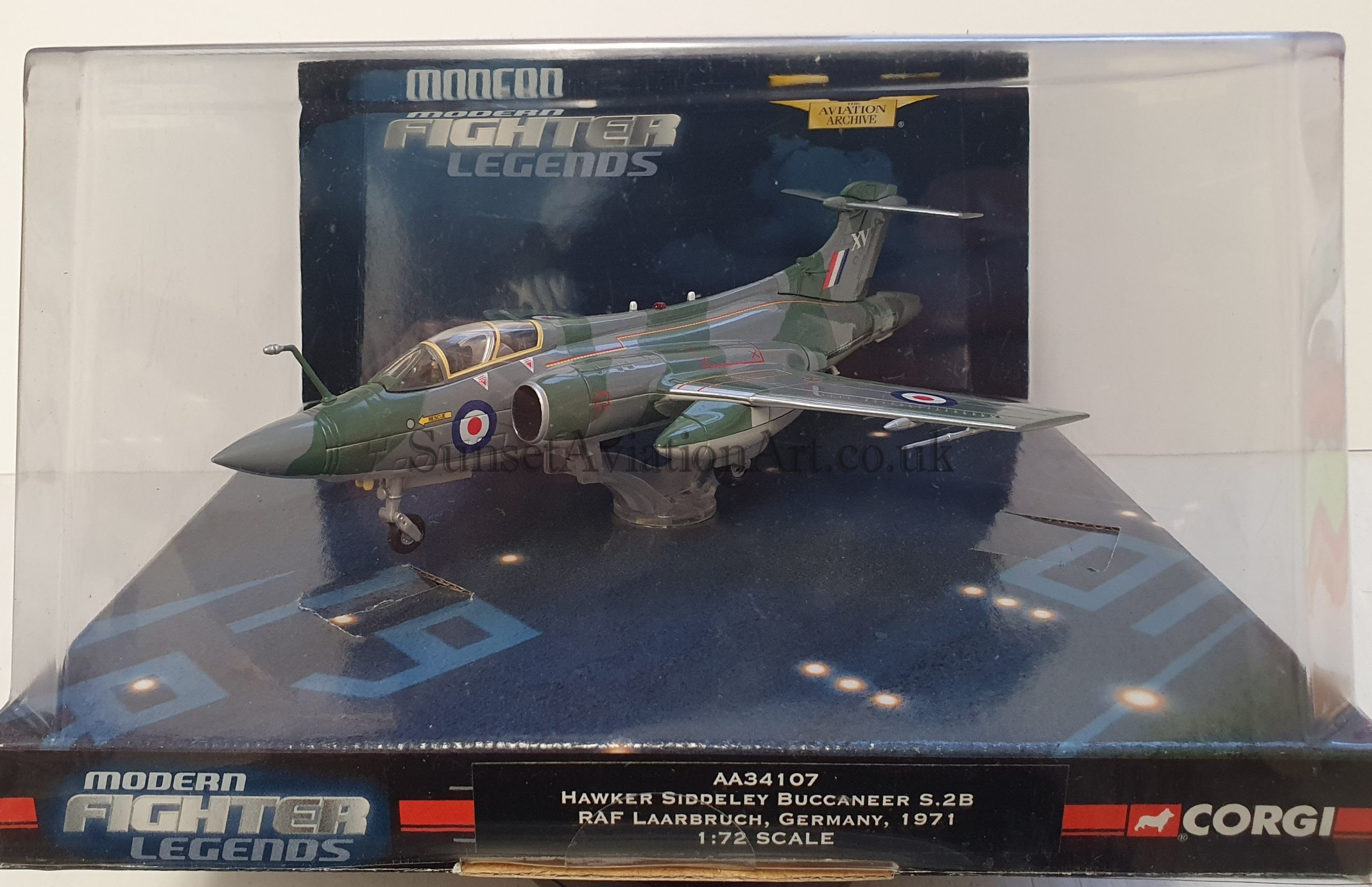 AA34107 Corgi Buccaneer Hawker Siddeley Buccaneer S.2 B. RAF