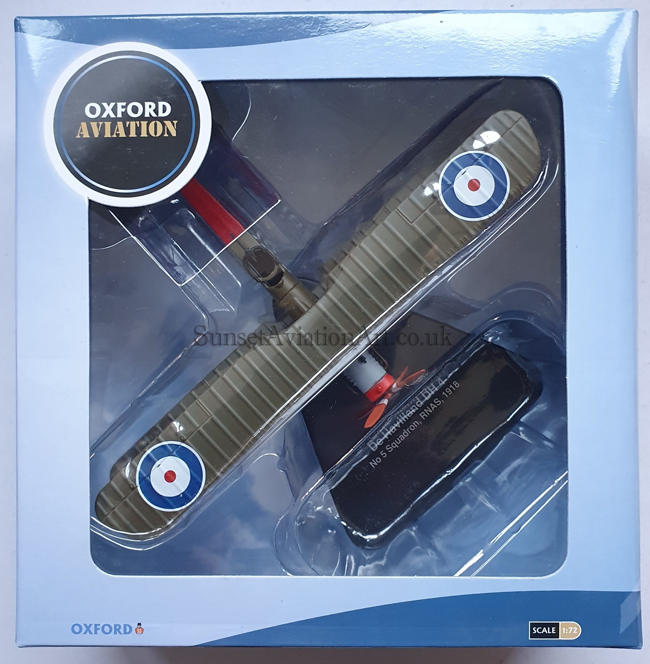 AD004 Oxford de-Havilland DH 4 No. 5 Squadron RNAS 1918