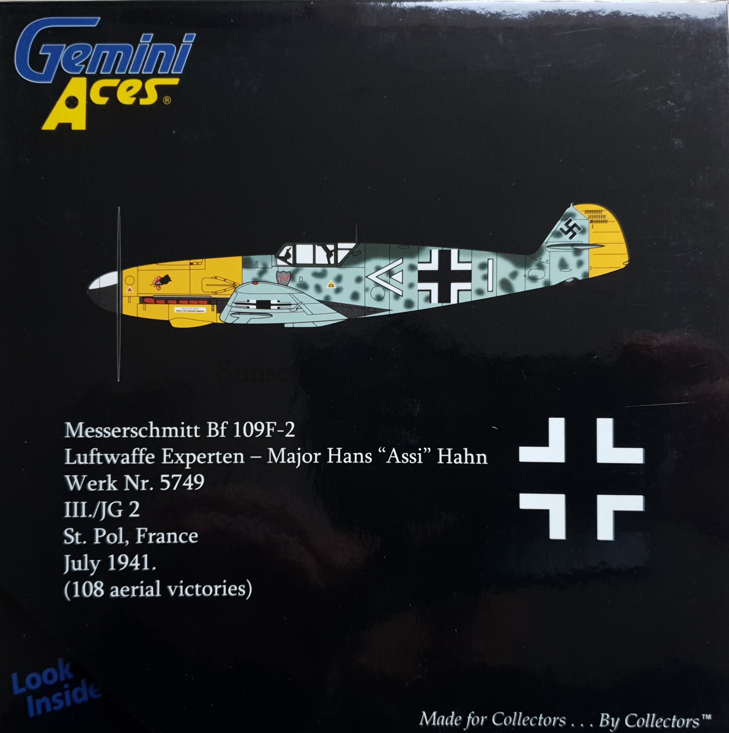 GALFT3006N Gemini Aces Messerschmitt Bf 109F-2
