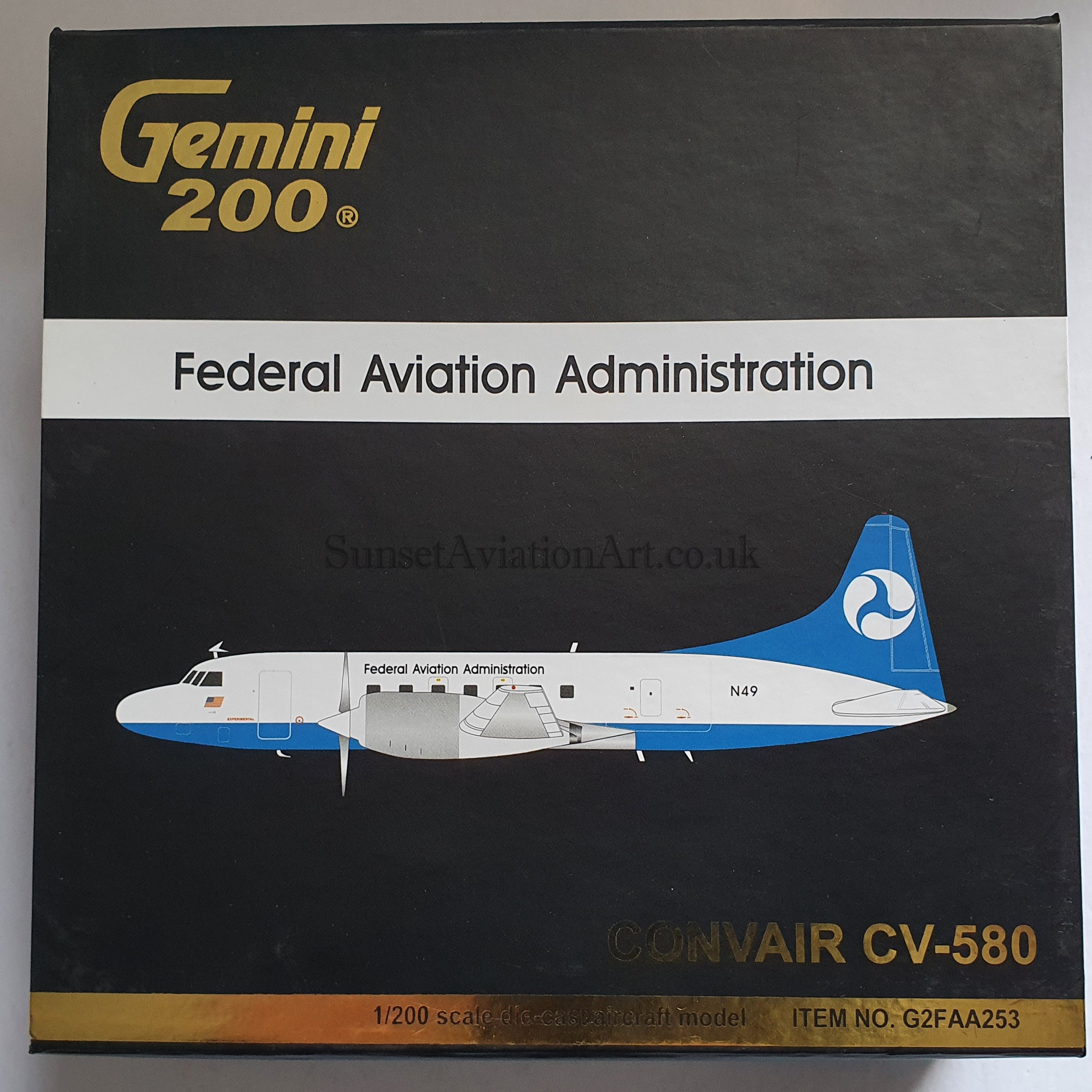 G2FAA253 Gemini 200 Convair Federal Aviation Administration