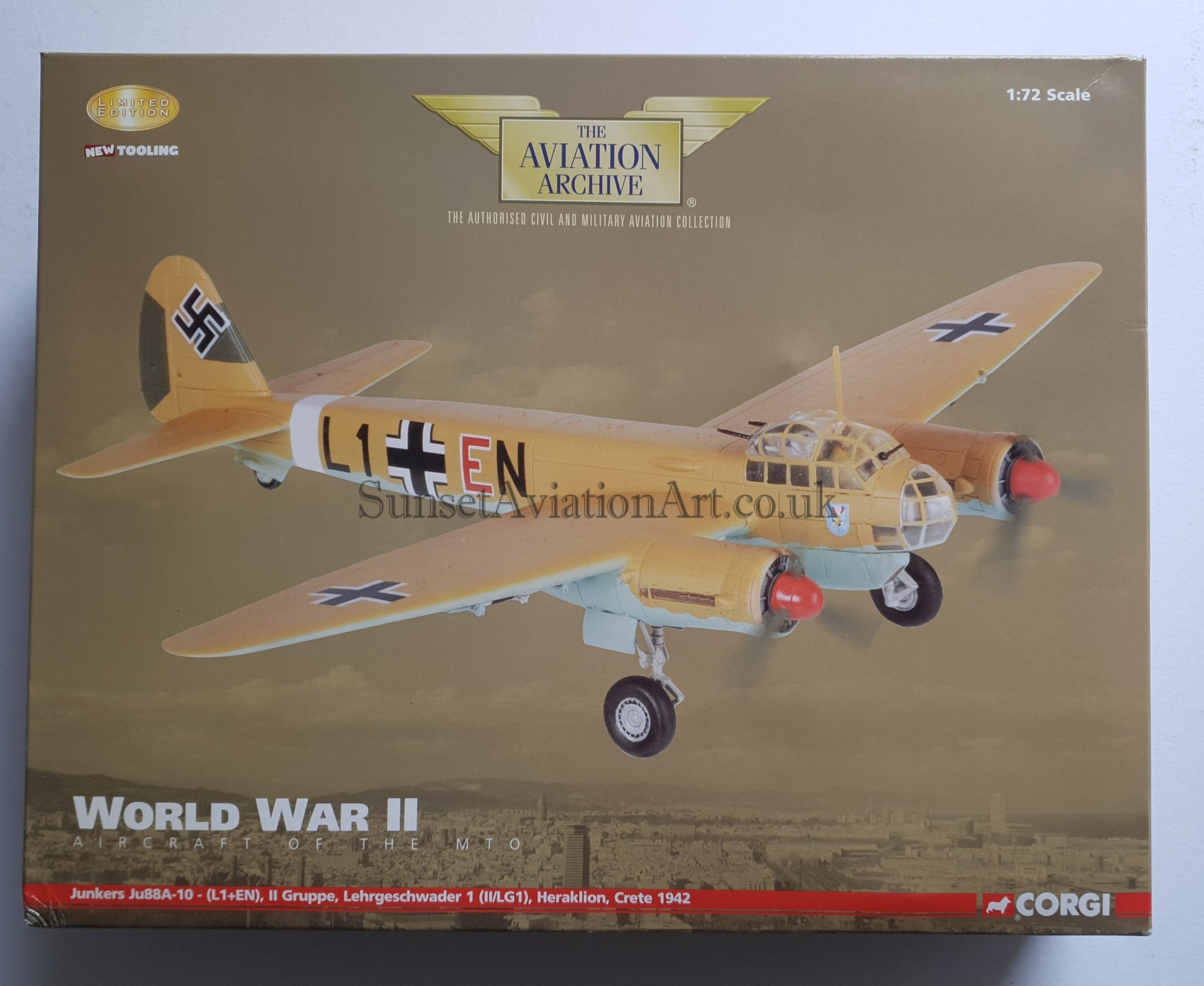 Corgi AA36701 Junkers JU88 A-10 (L1+EN) The Aviation Archive