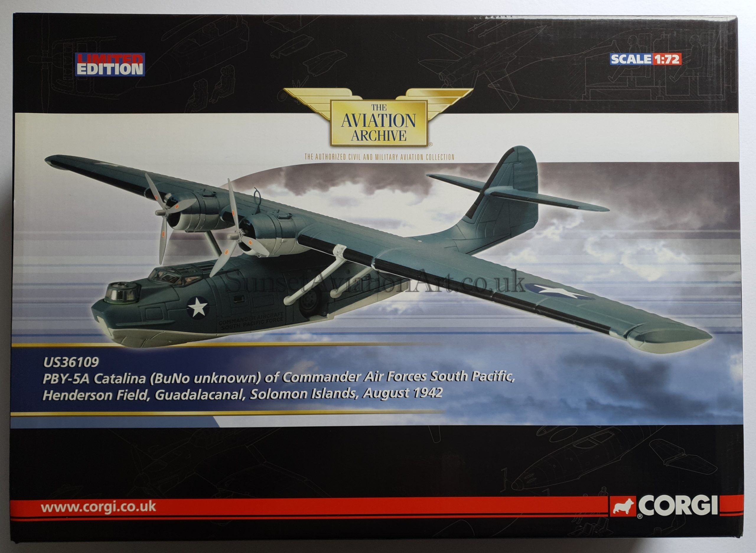 Corgi US36109 Catalina South Pacific Henderson Field