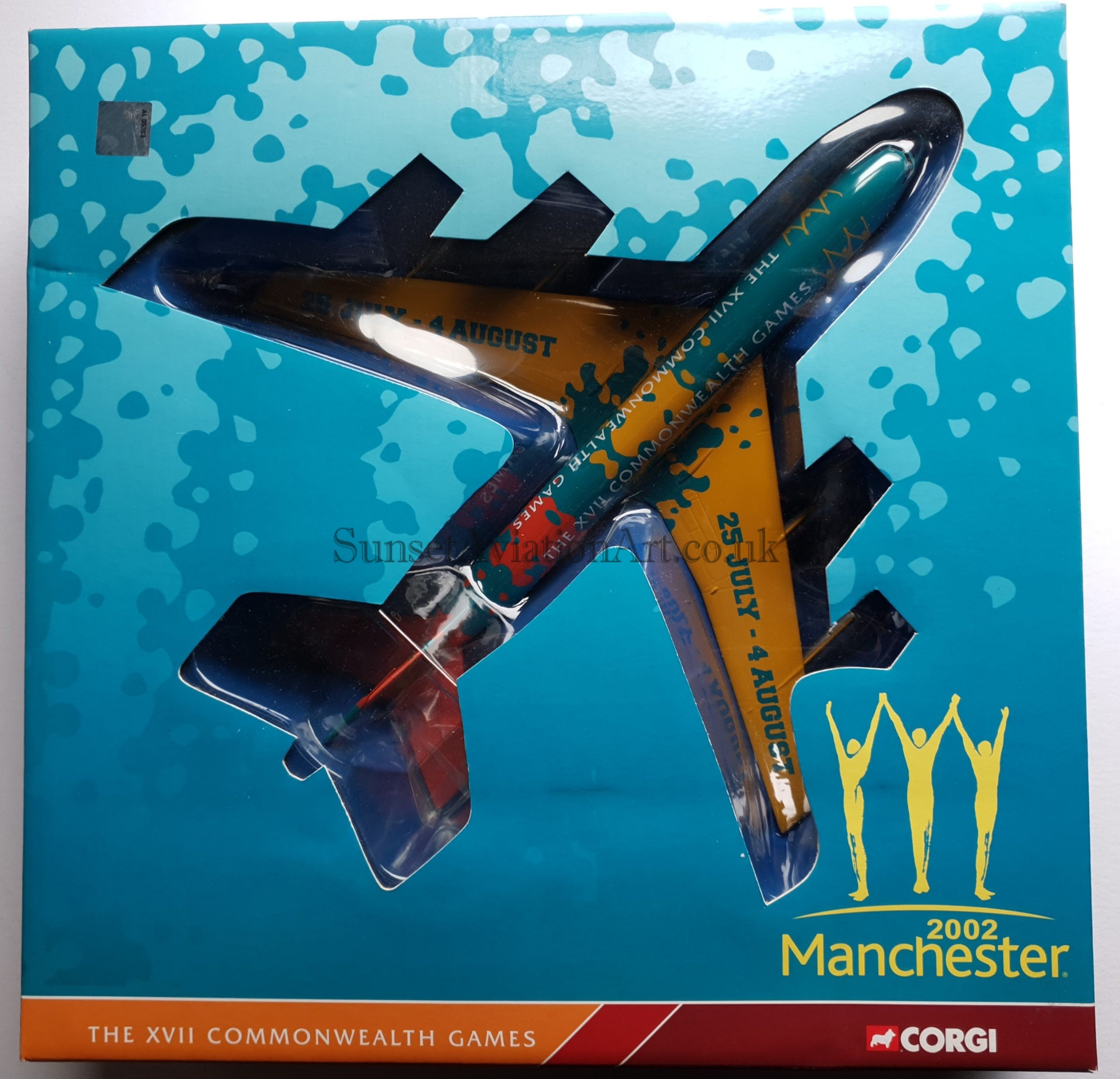 Corgi AA32908 Boeing 707 2002 Manchester XVII Commonwealth