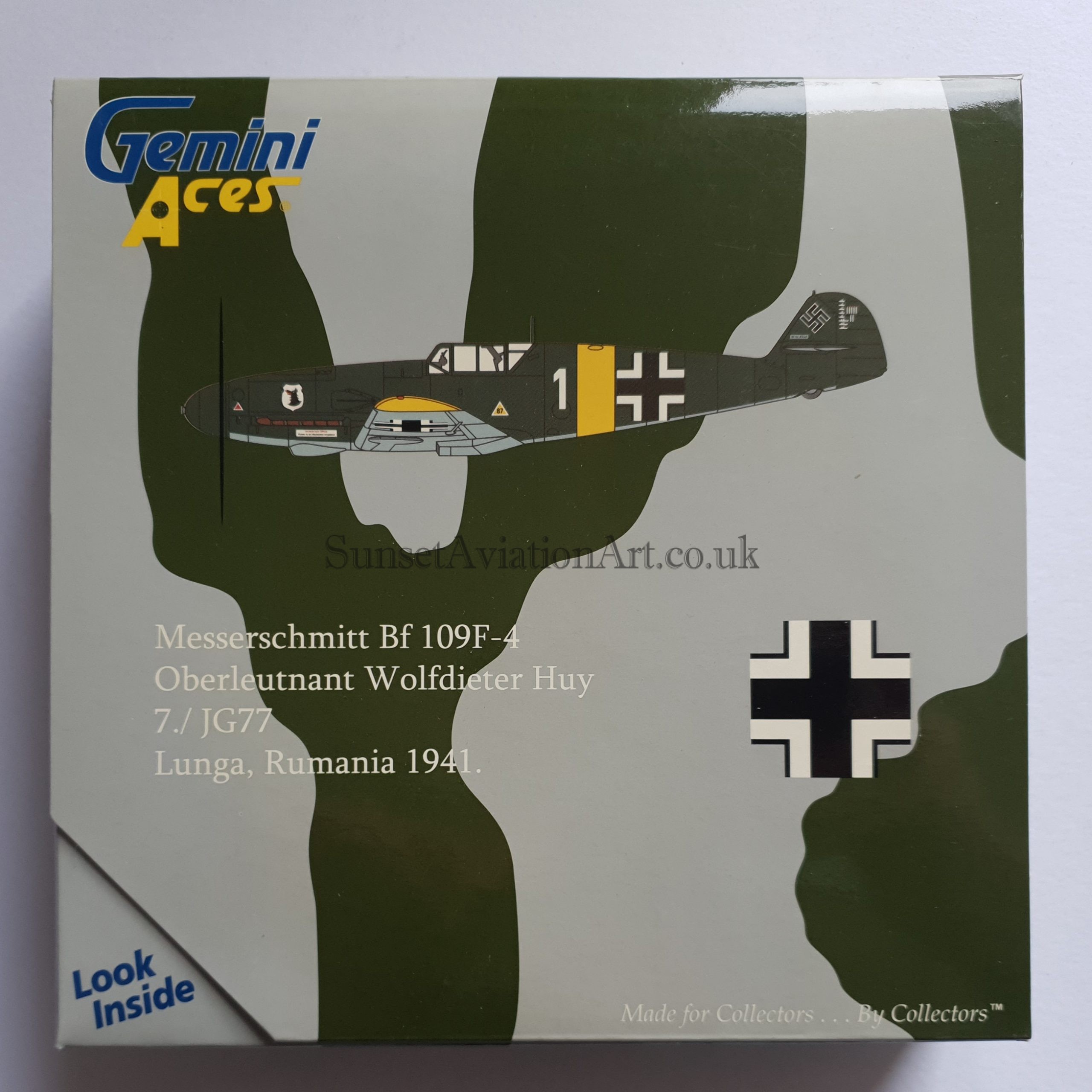 GALFT3004 Gemini Aces BF 109 F -4 Oberleutnant Wolfdieter