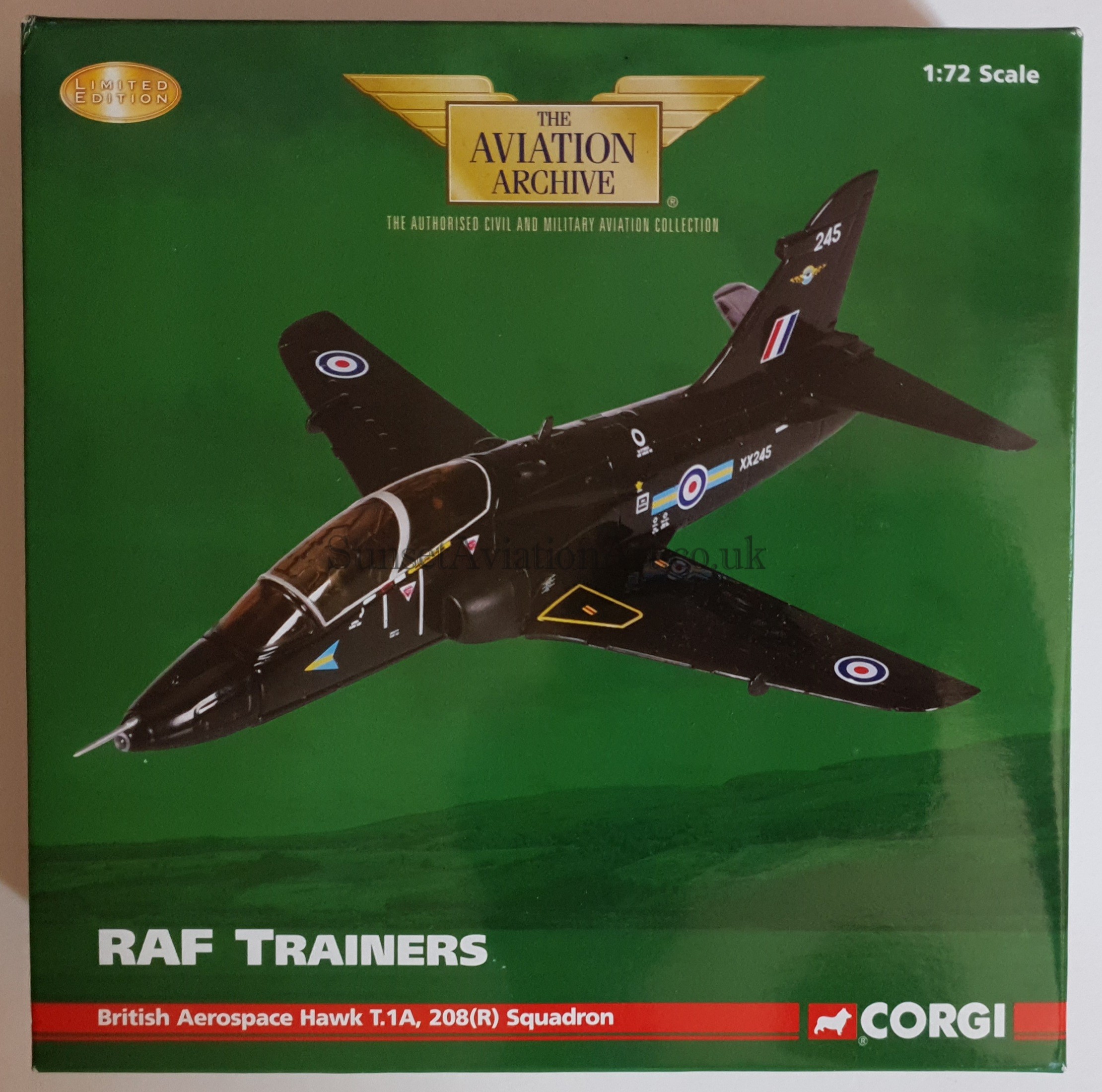 Corgi AA36003 Hawk T.1A 208 (R) Squadron No.4 FTS RAF Valley
