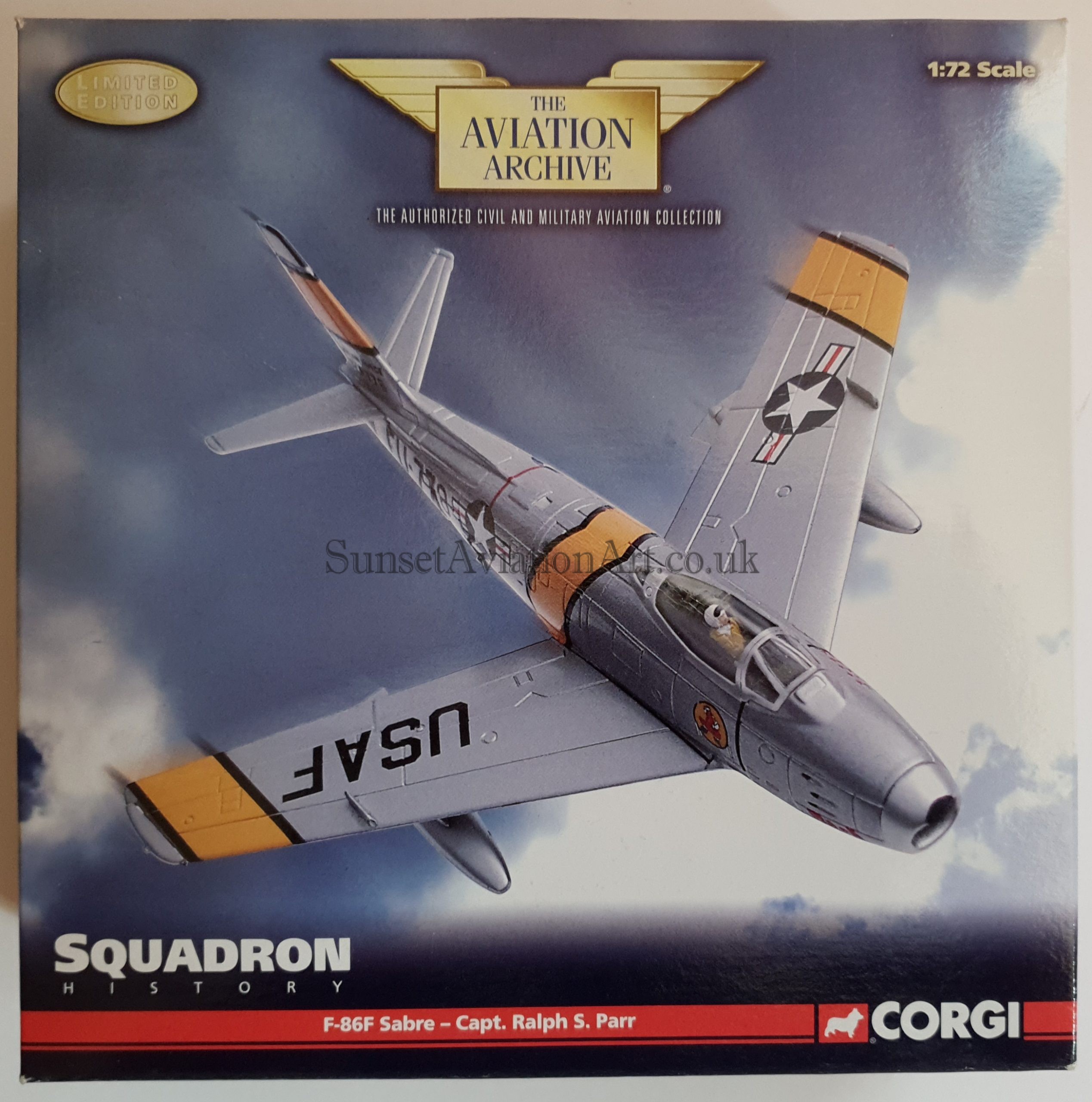 Corgi US35801 F-86F Sabre 30-52-4788 Capt. Ralph S. Parr