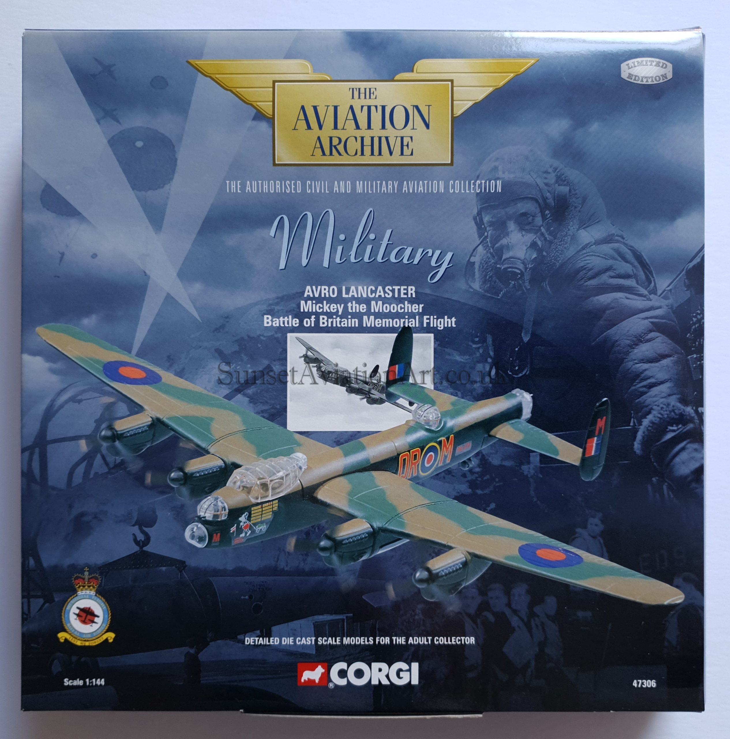 47306 Corgi Avro Lancaster Mickey the Moocher BBMF