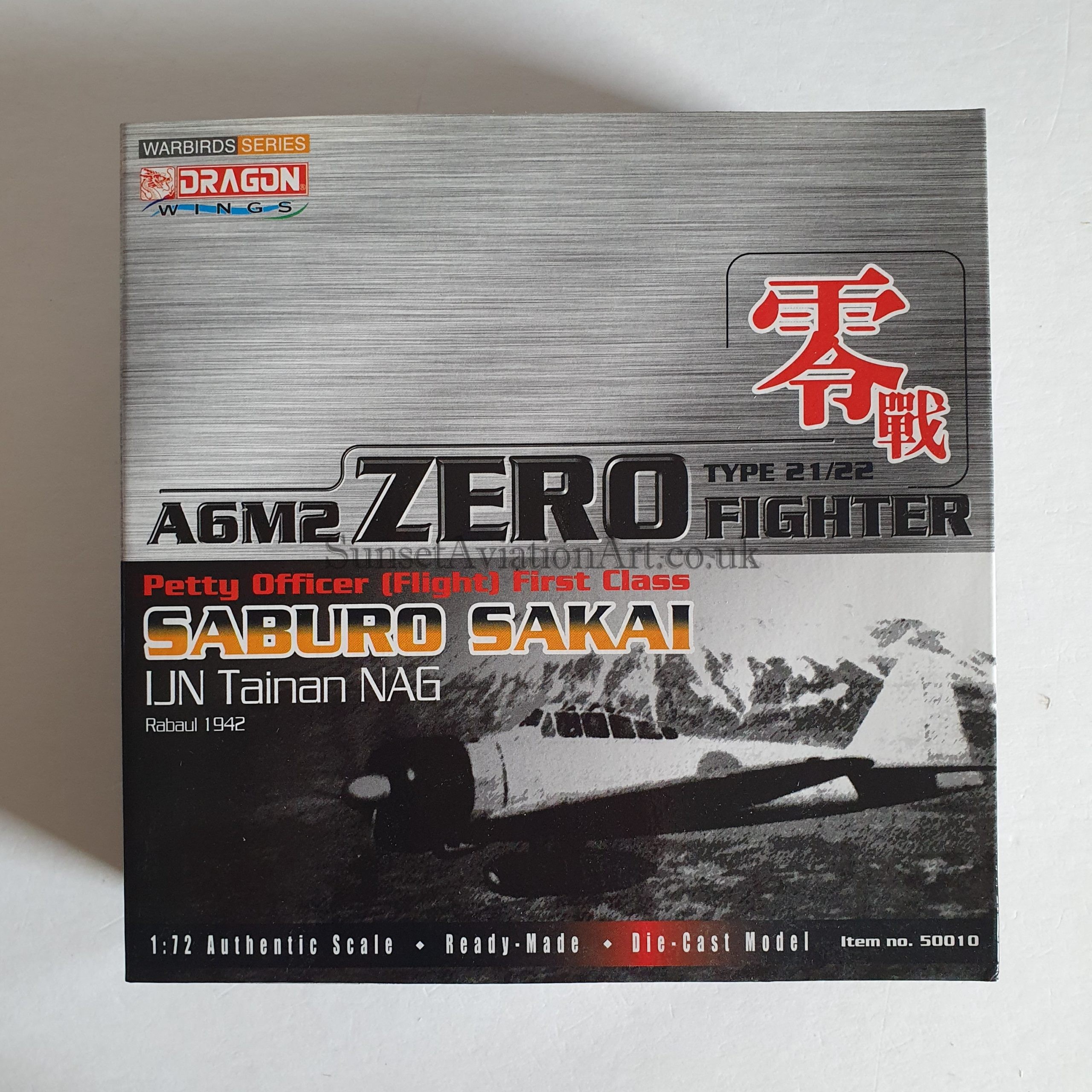 50010 Dragon Wings Zero A6M2 Zero Type 21/22 Fighter