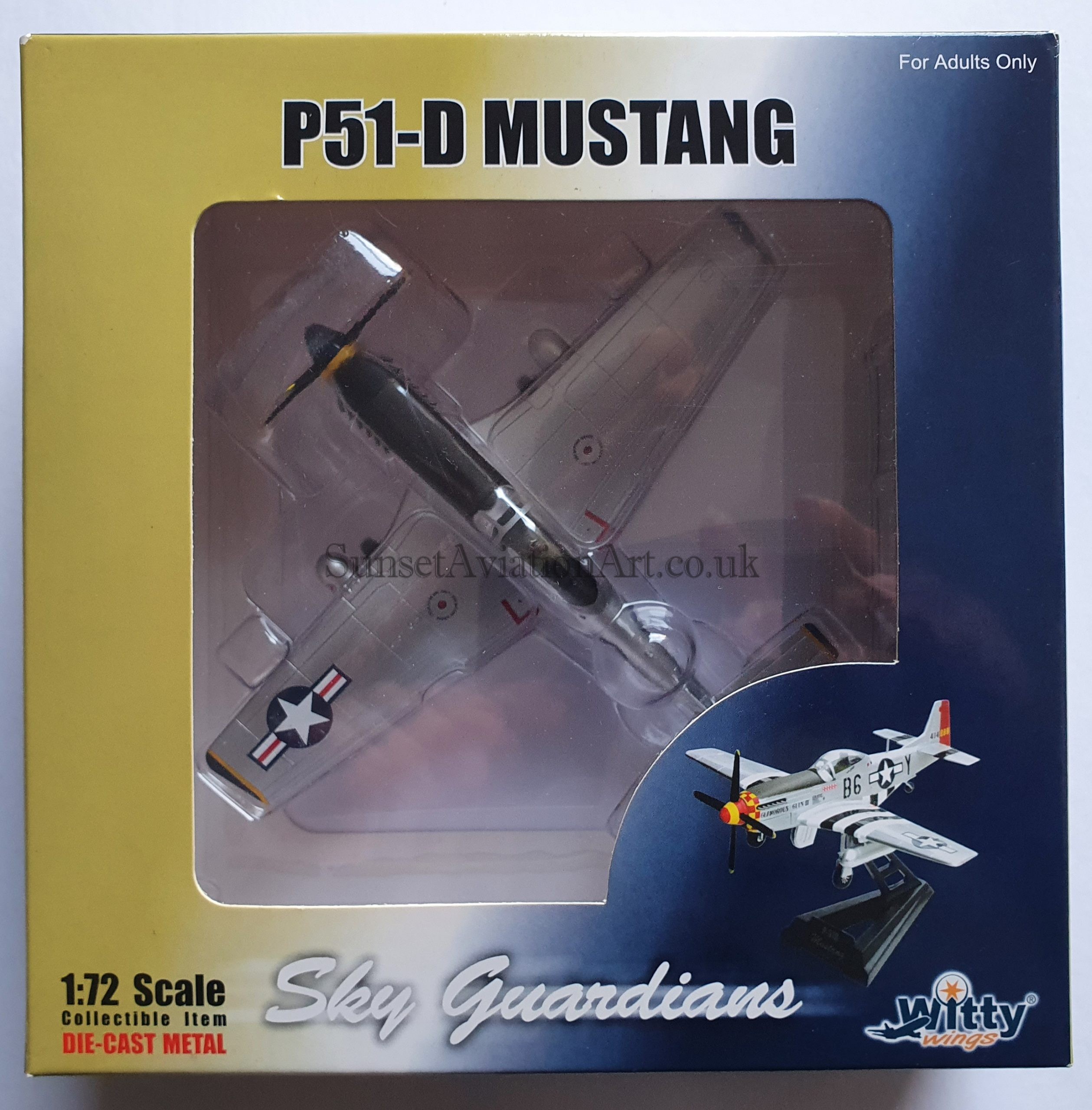 WTW-72-004-002 Sky Gaurdians P51-D Mustang.
