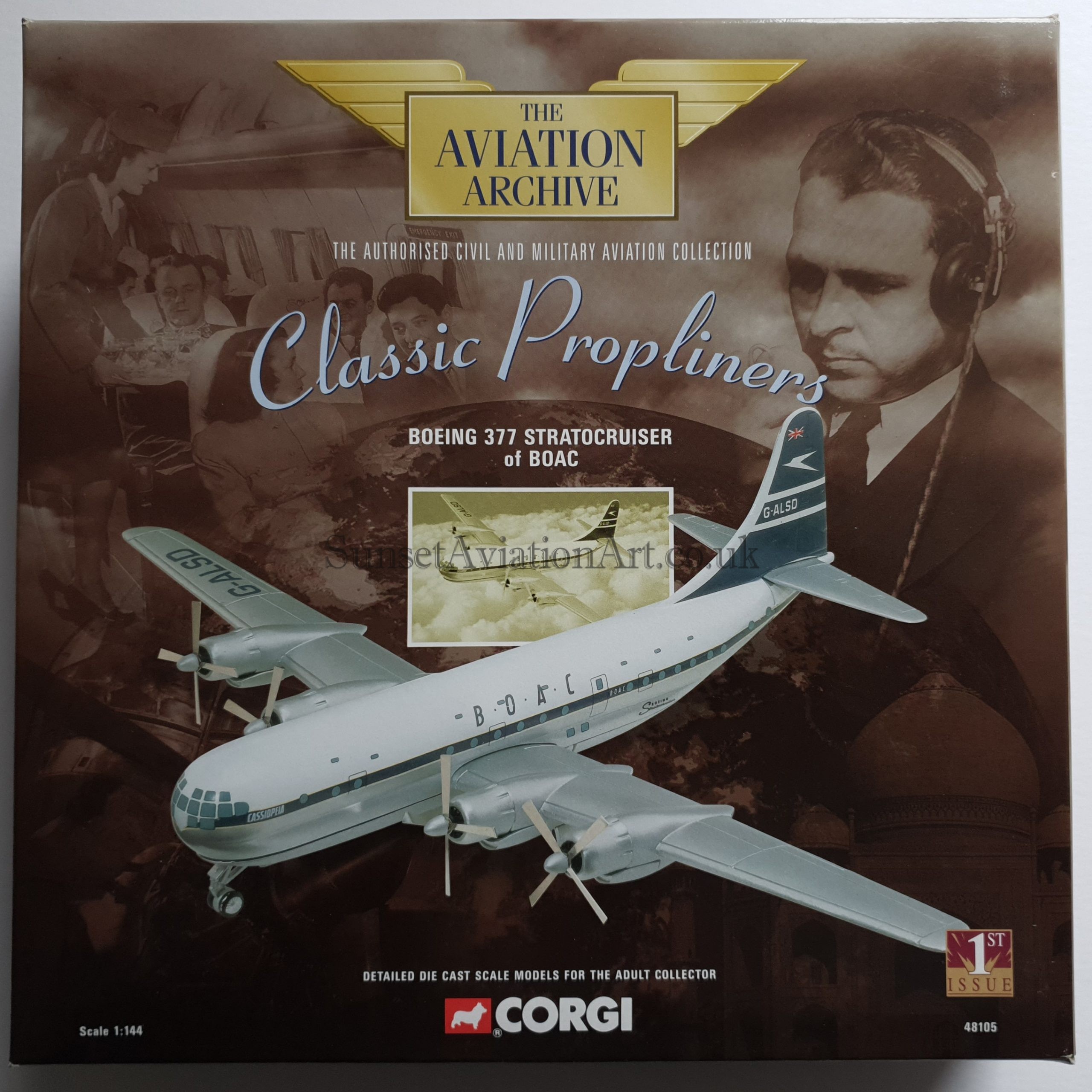 48105 Corgi Stratocruiser of BOAC