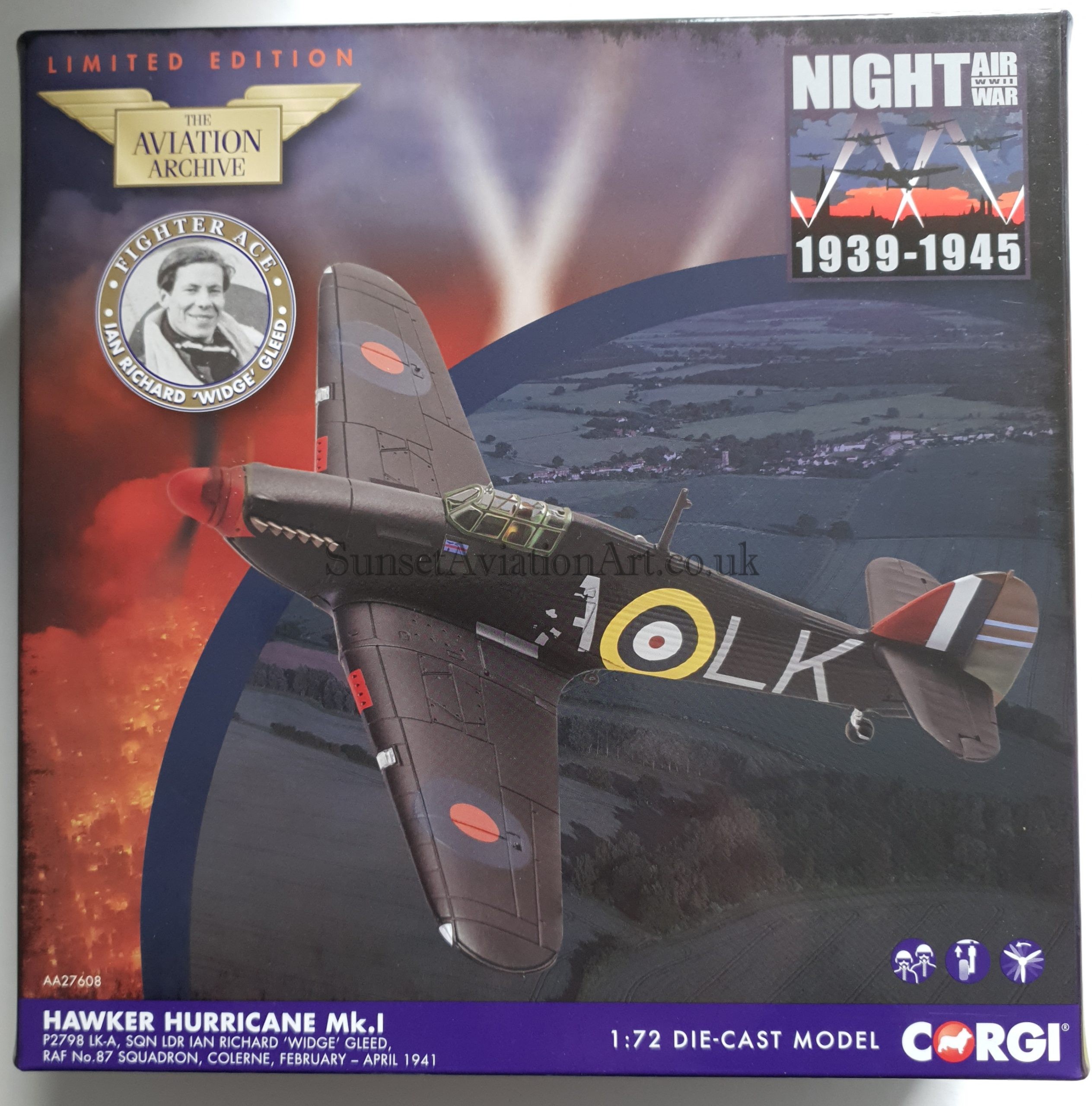 AA27608 Corgi Hawker Hurricane Mk.I P2798 LK-A
