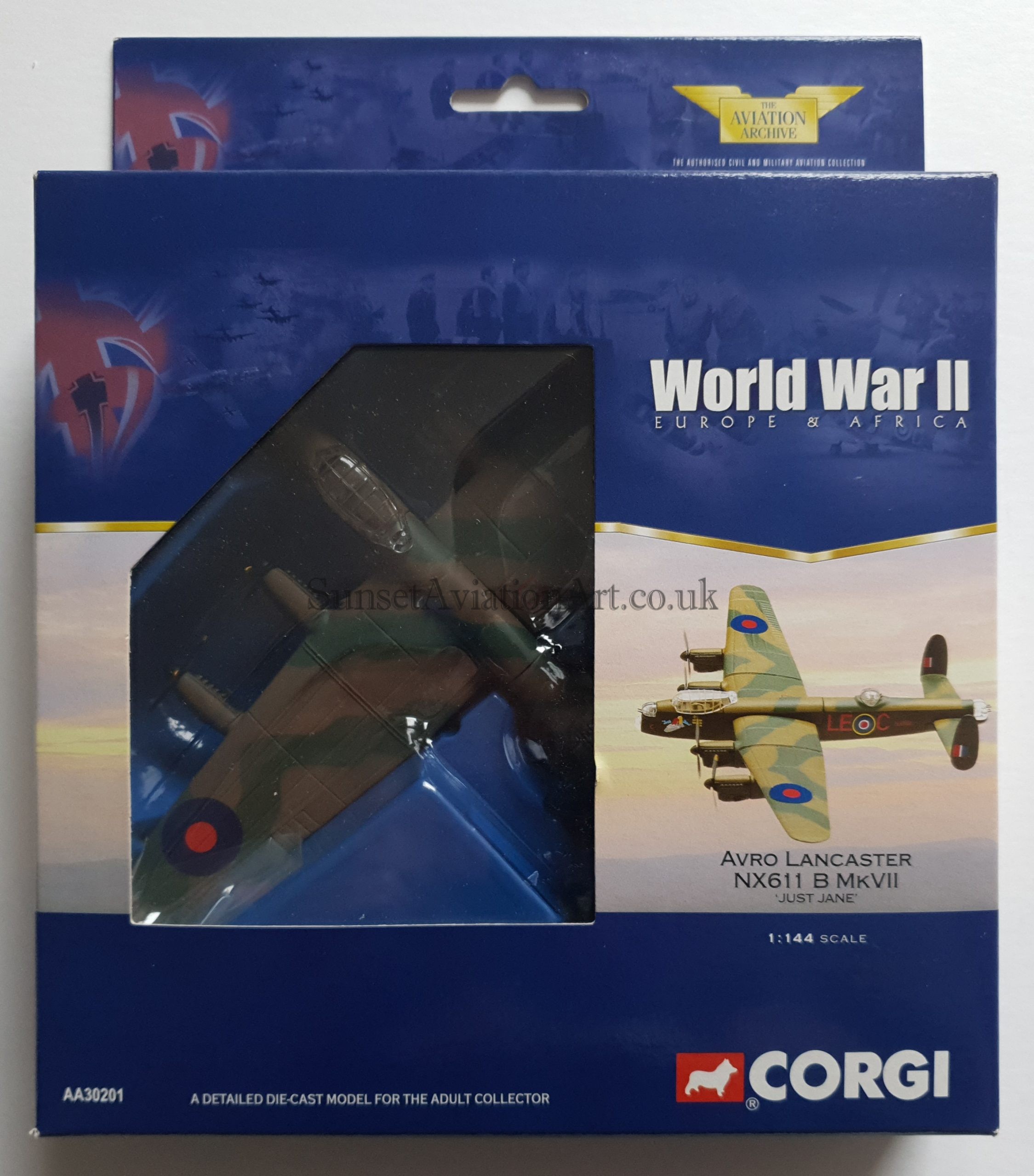 AA30201 Corgi Avro Lancaster NX611 B Mk. VII Just Jane