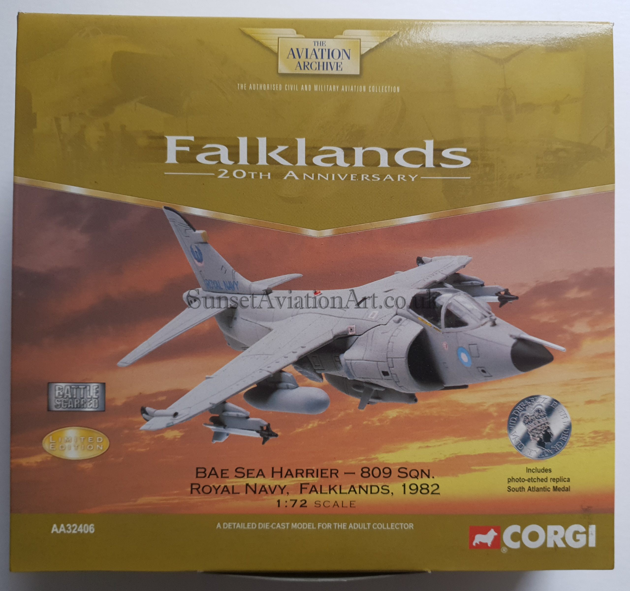 AA32406 Corgi Sea Harrier BAe Sea Harrier 809 Sqn.