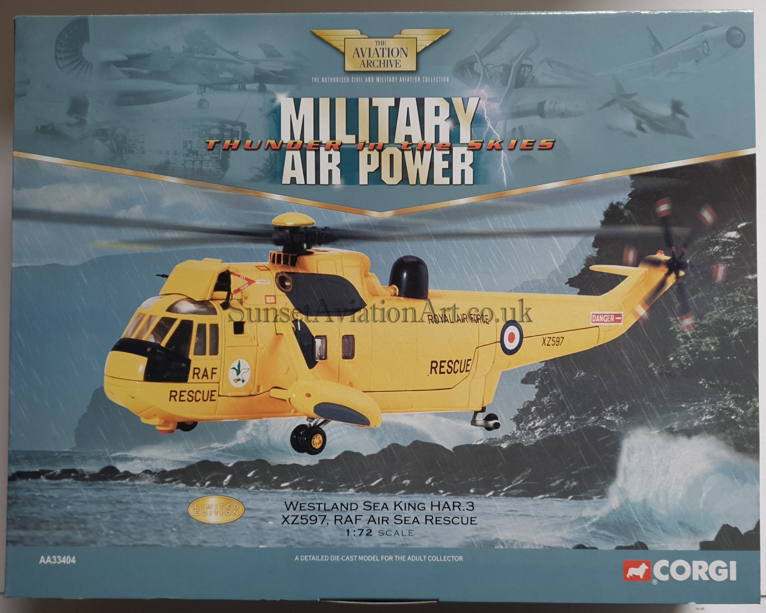 AA33404 Corgi Sea King Westland Sea King HAR.3 XZ597 RAF
