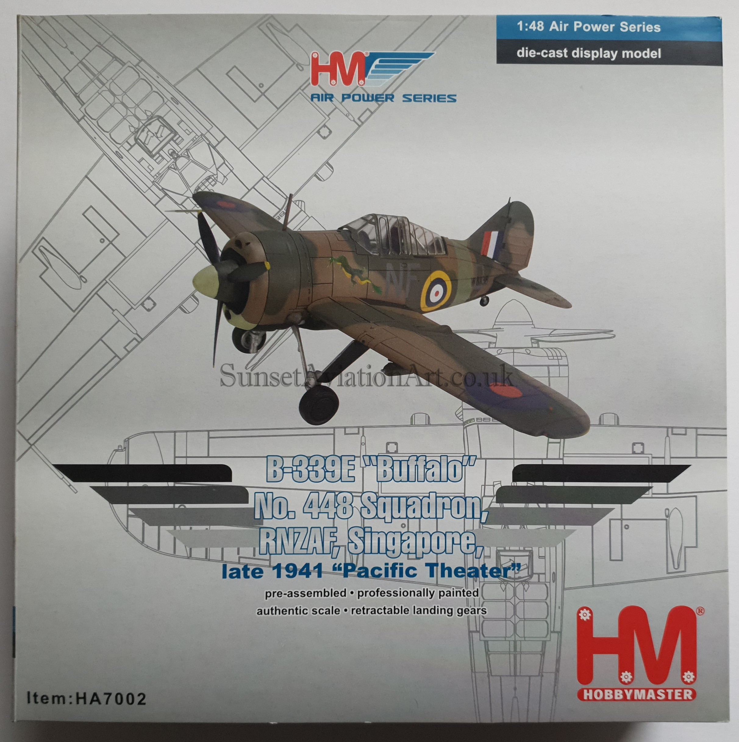 HA7002 Hobby Master Buffalo B-339E No. 448 Sqn RNZAF