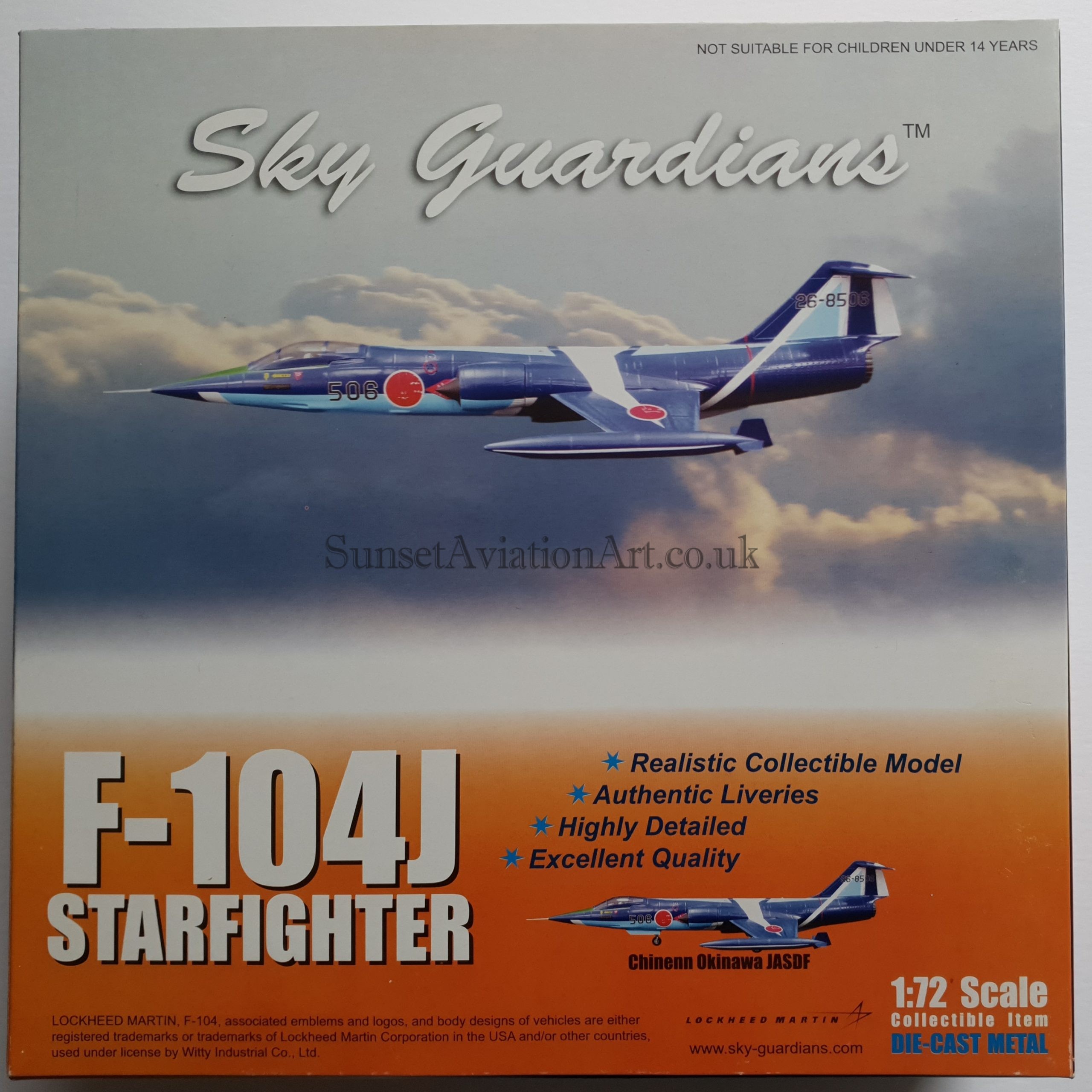 WTW-72-016-009 Sky Guardians F-104J Starfighter