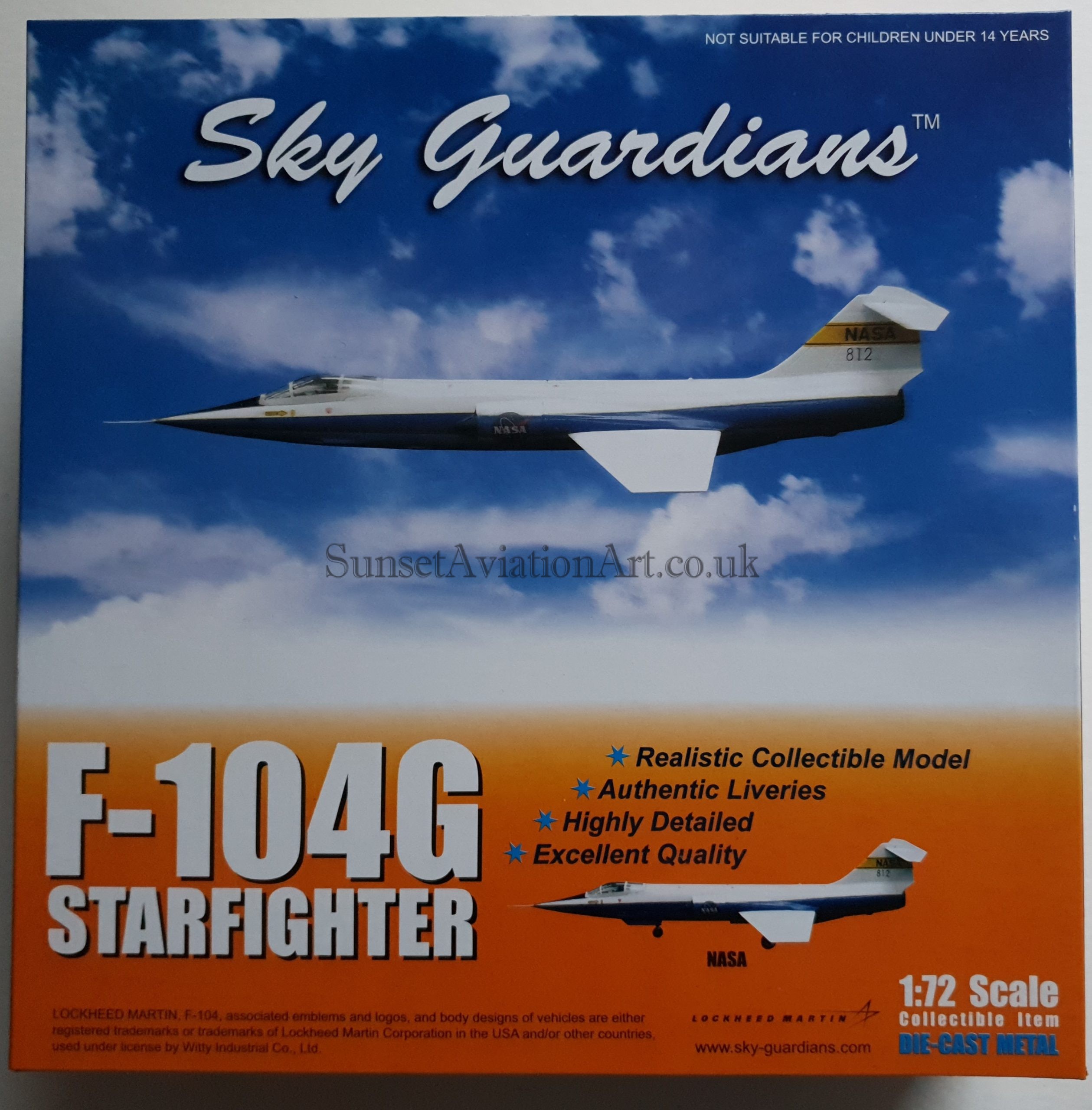 WTW-72-016-008 Sky Guardians F-104G Starfighter NASA