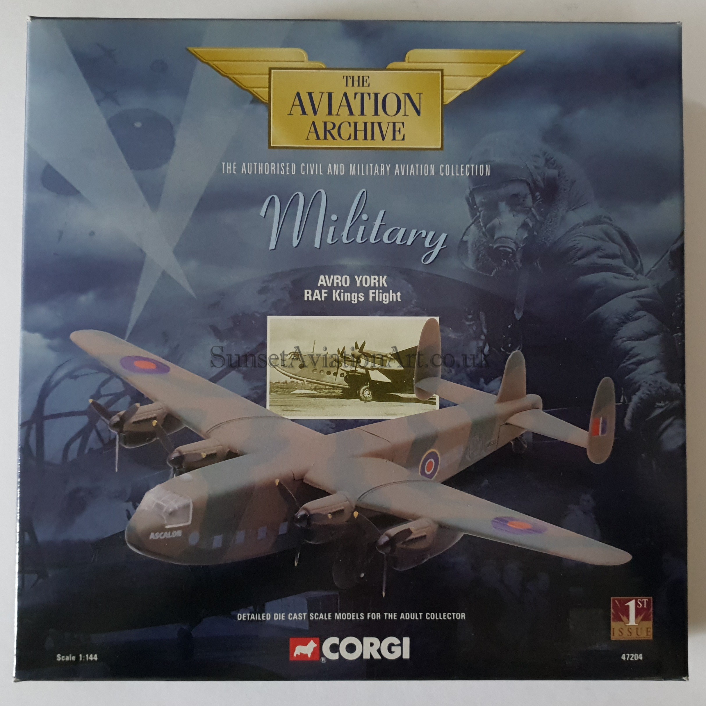 47204 Corgi Avro York RAF Kings Flight 1st Issue