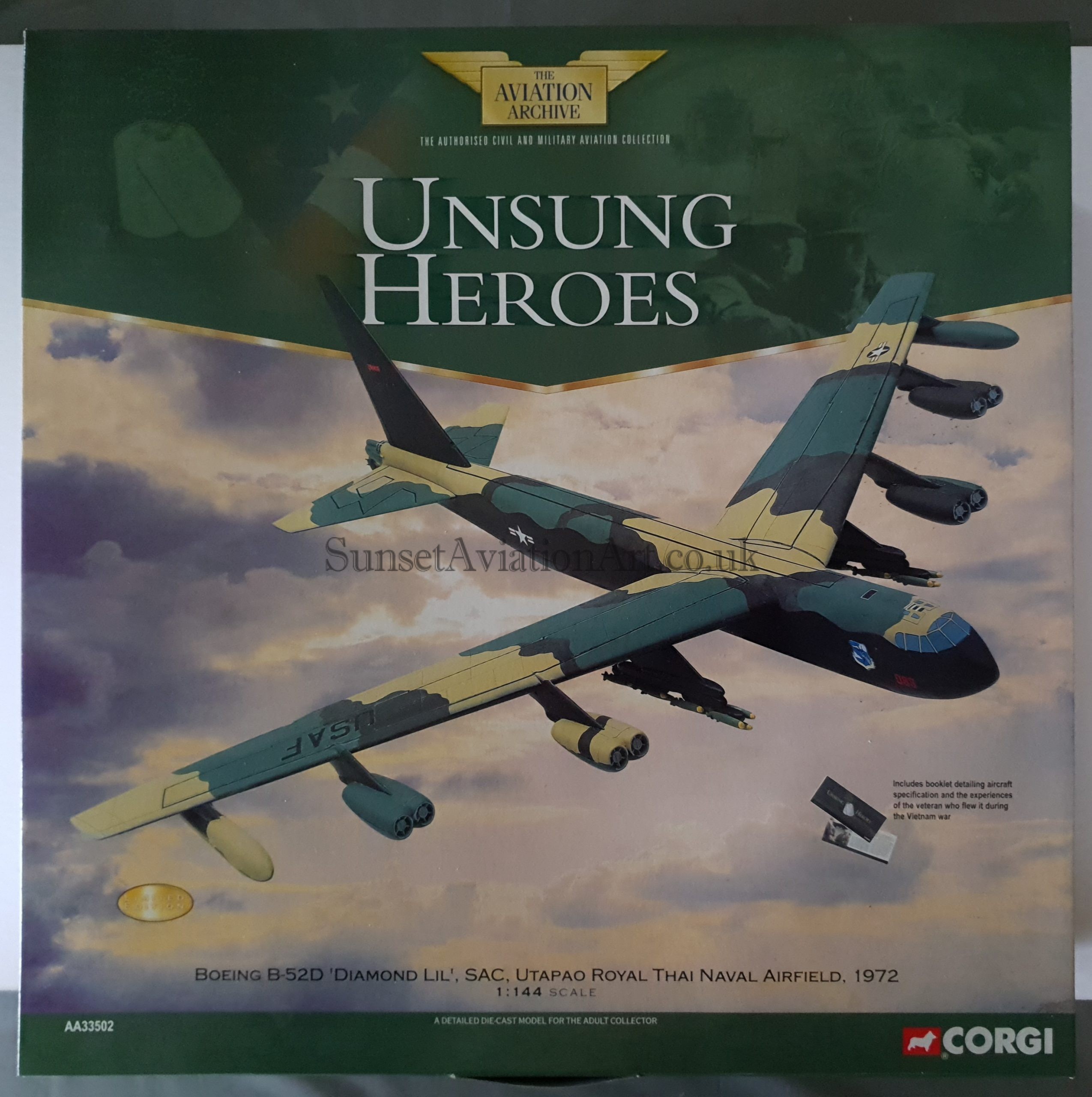 AA33502 Corgi B-52D Diamond Lil