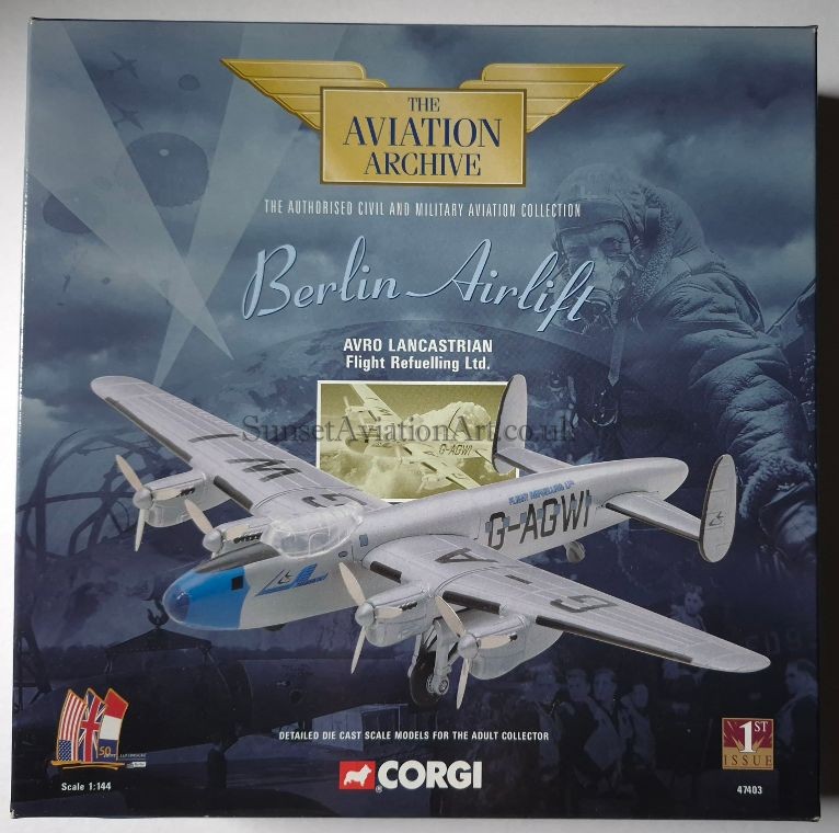 47403 Corgi Avro Lancastrian Flight Refuelling Ltd.