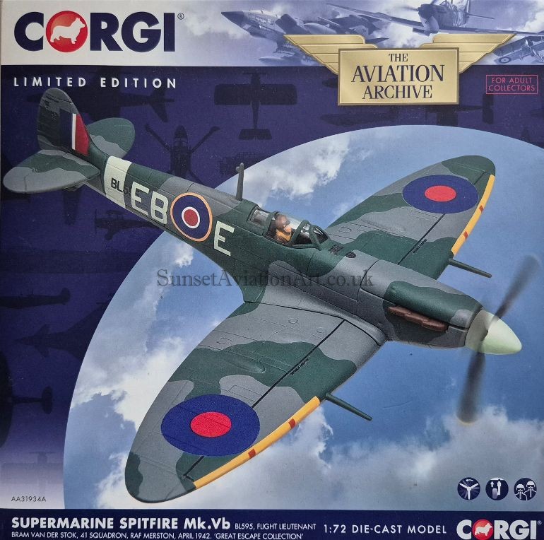 Corgi AA31934A Supermarine Spitfire Mk.Vb Great Escape